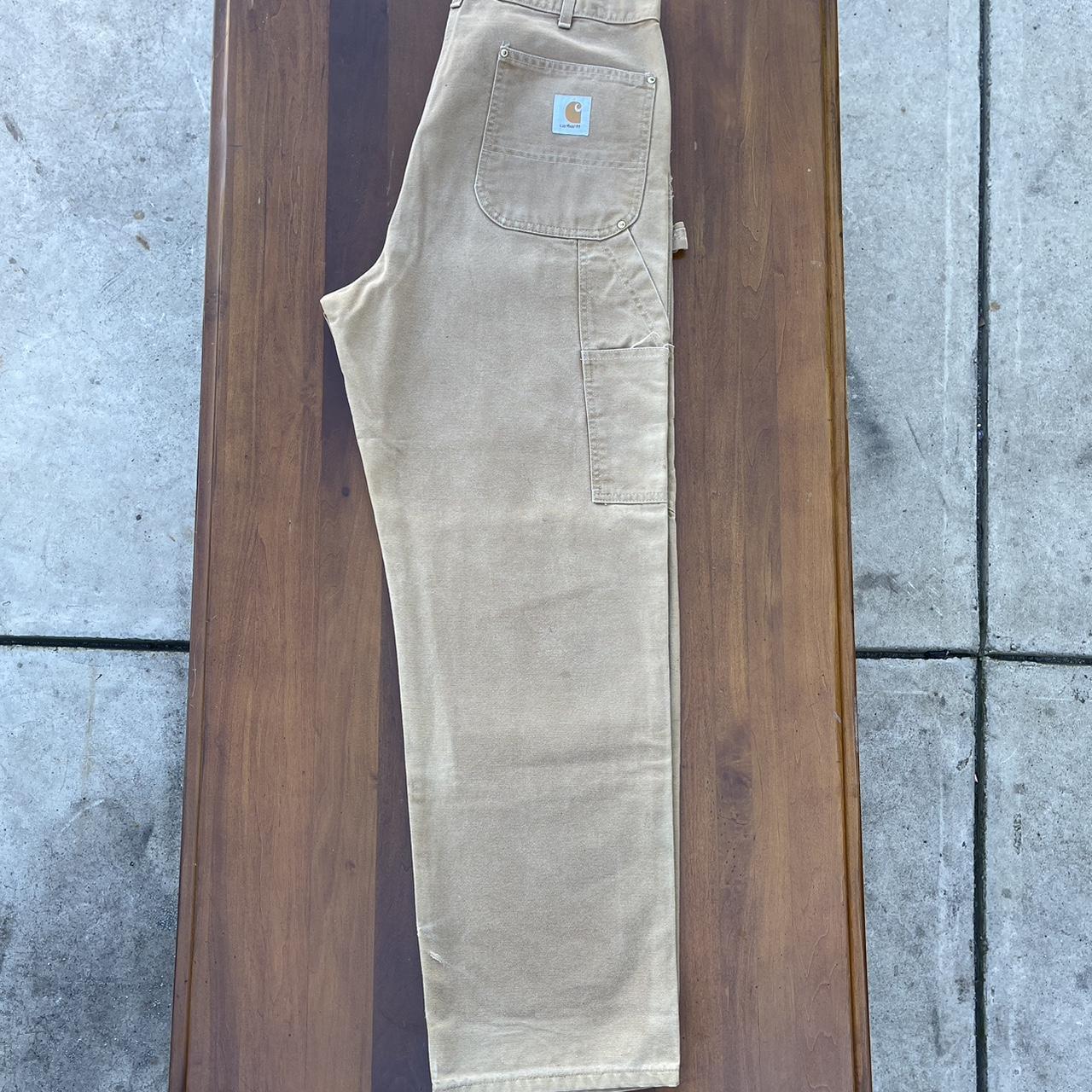 Vintage Union Made Carhartt Double Knees Tagged... - Depop