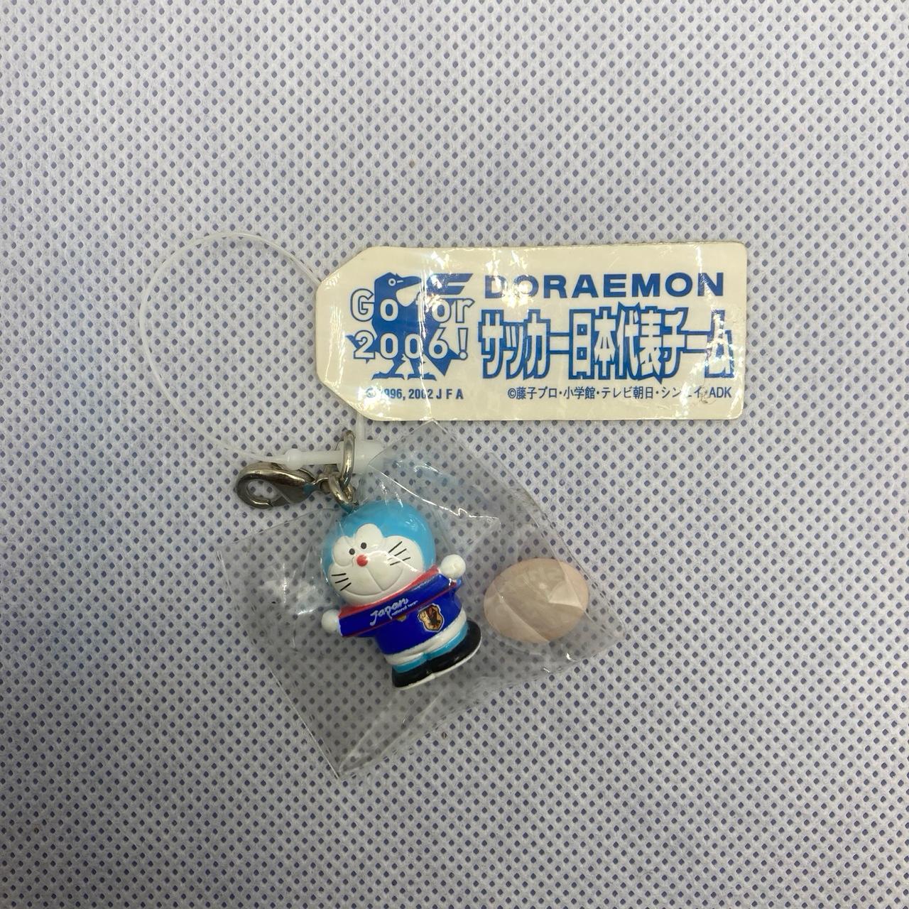 Doraemon japan soccer charm #trinket #charm... | Depop
