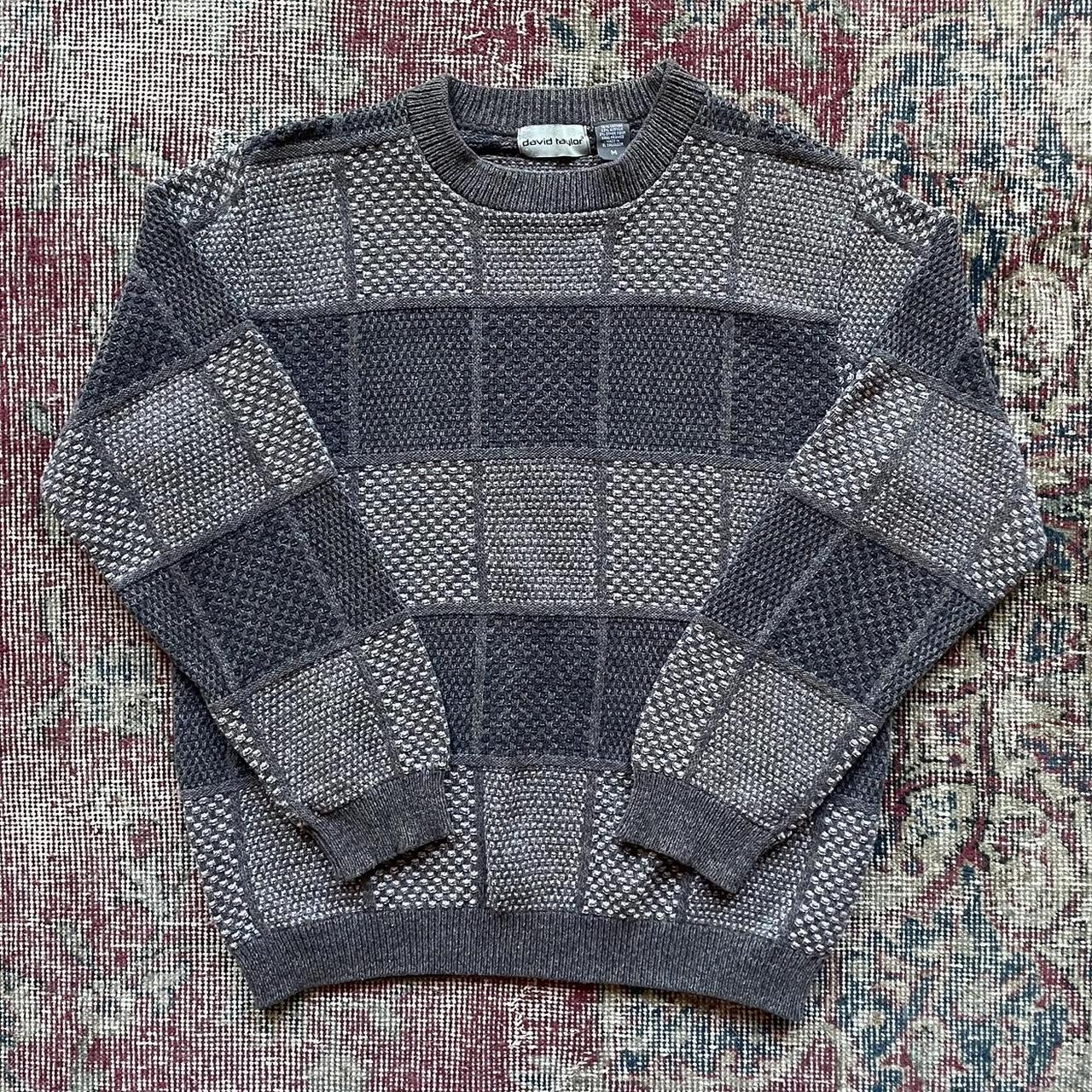 Vintage David Taylor Sweater Made in El Salvador... - Depop