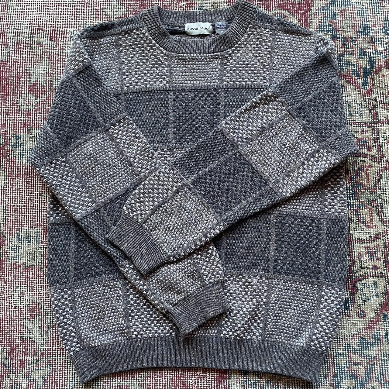 Vintage David Taylor Sweater Made in El Salvador... - Depop