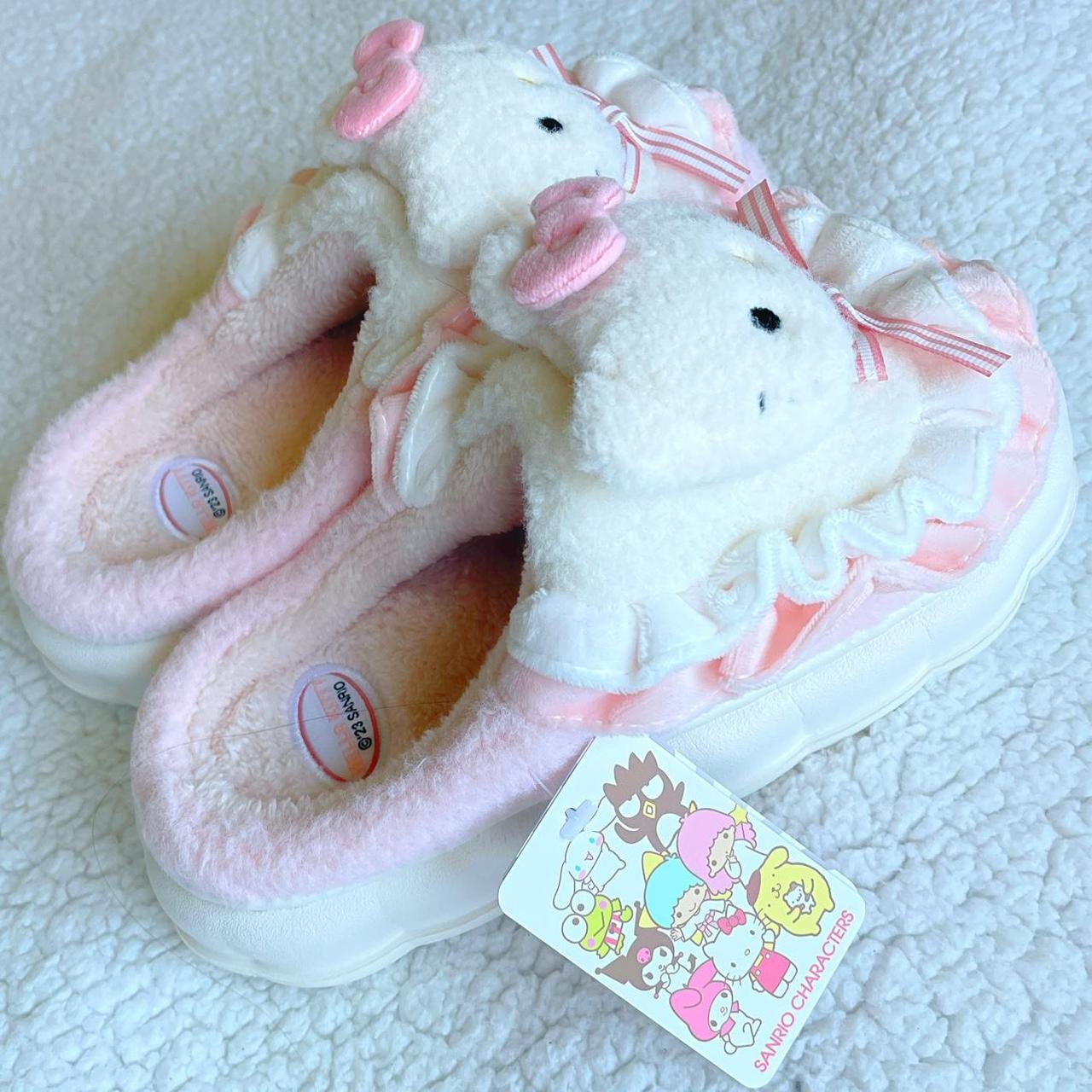 Hello Kitty® Super Cozy Plush Slippers Pink... - Depop