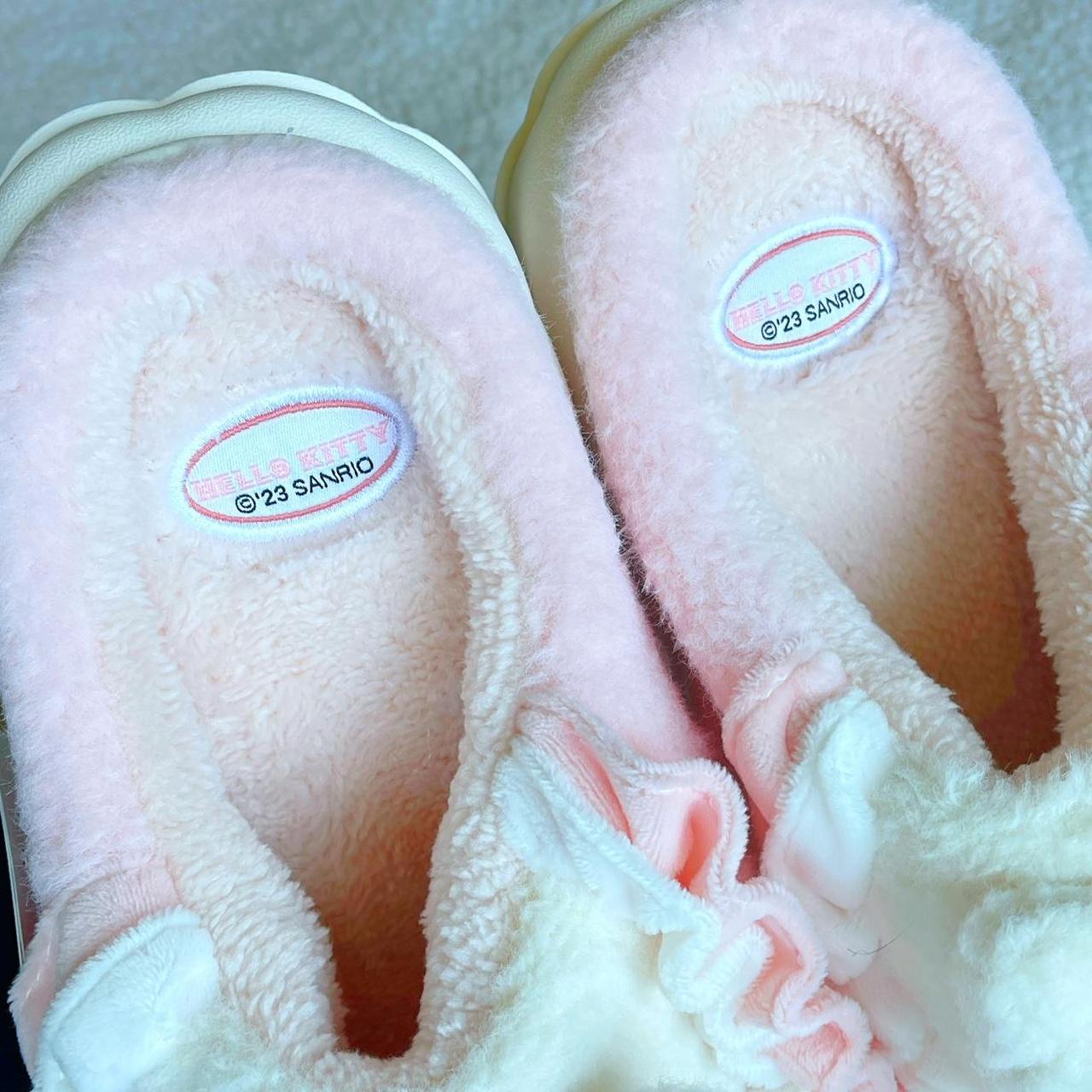 Hello Kitty® Super Cozy Plush Slippers Pink... - Depop