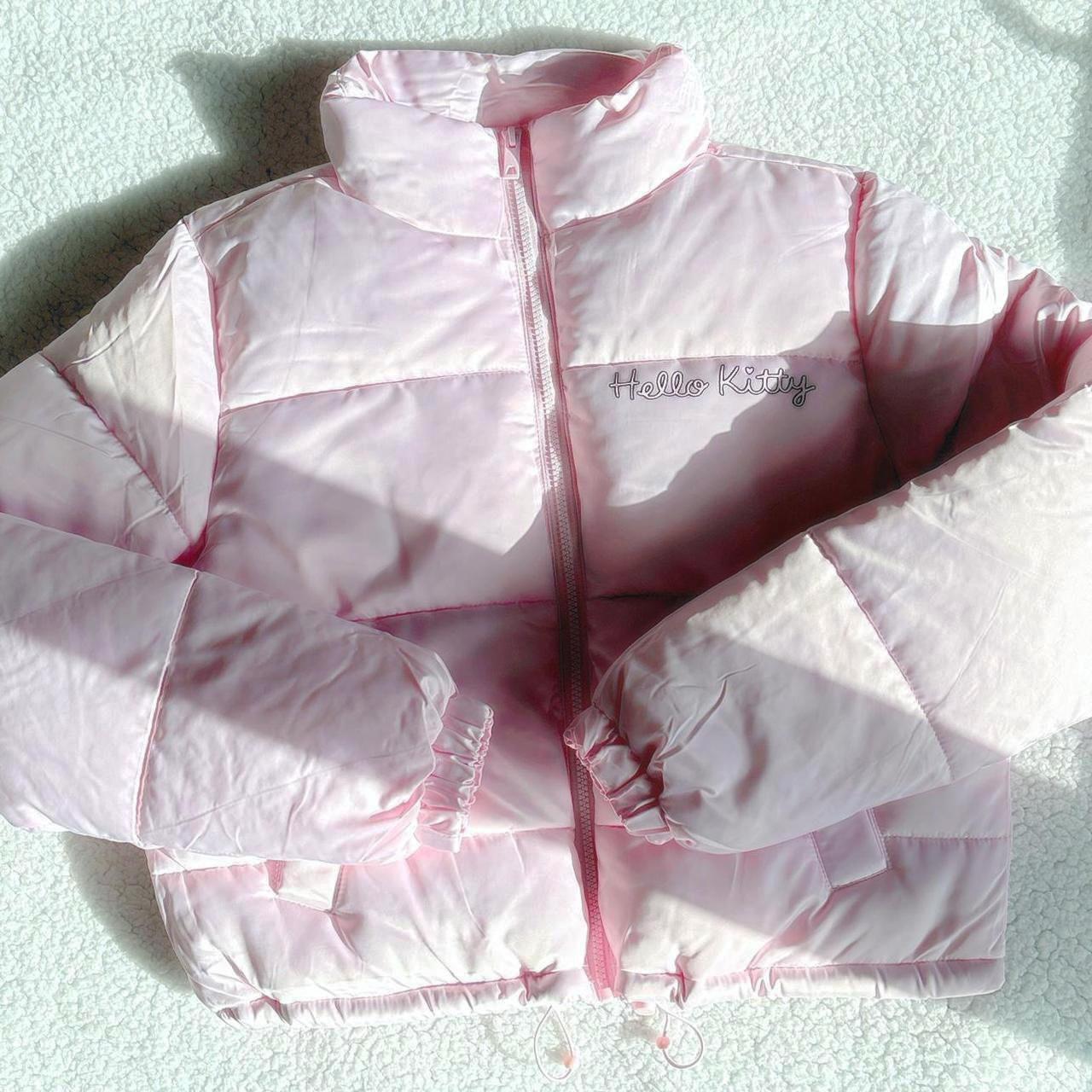 Hello Kitty® Cropped Puffer Jacket Light... - Depop