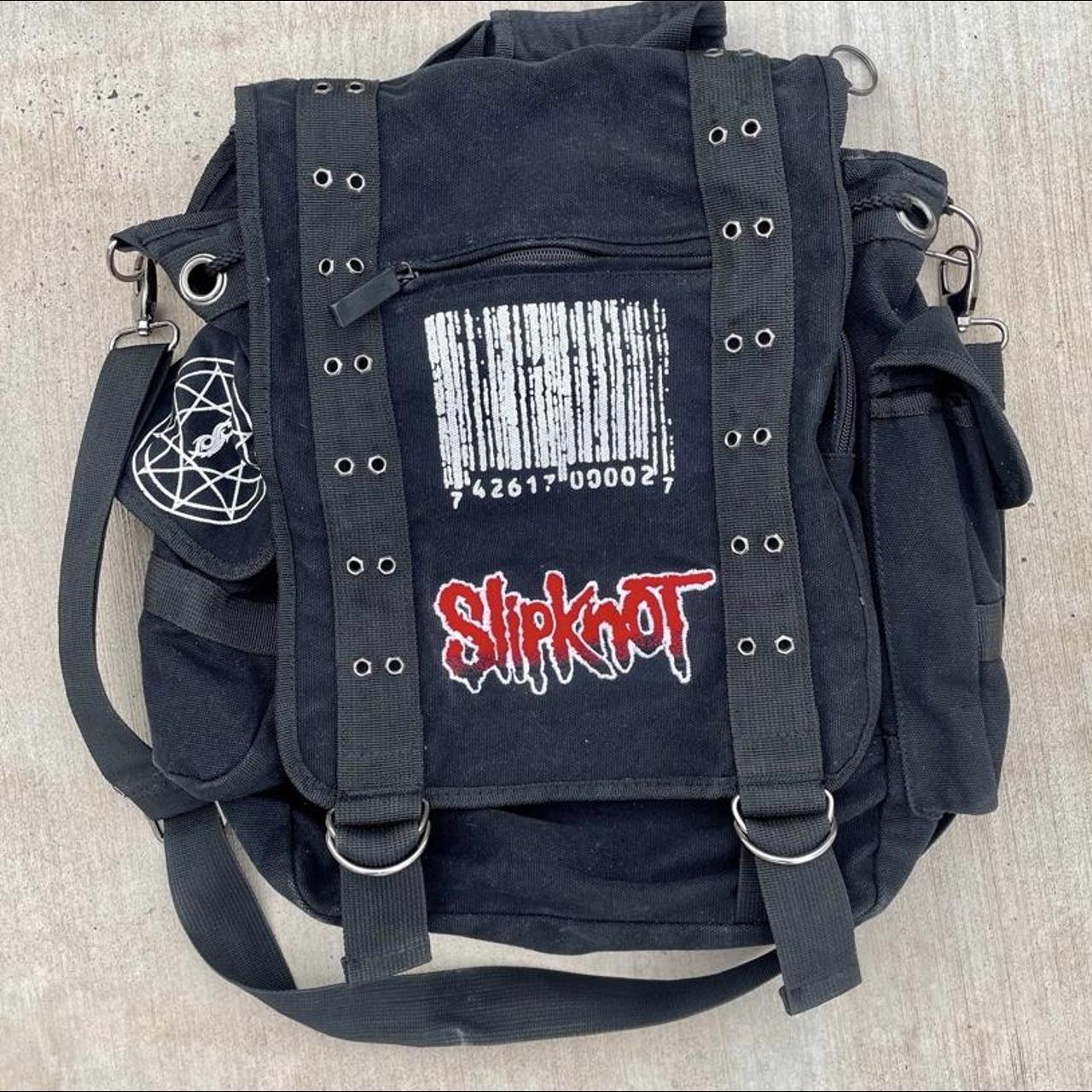 DISO slipknot backpack from hot topic circa 2005 I... - Depop