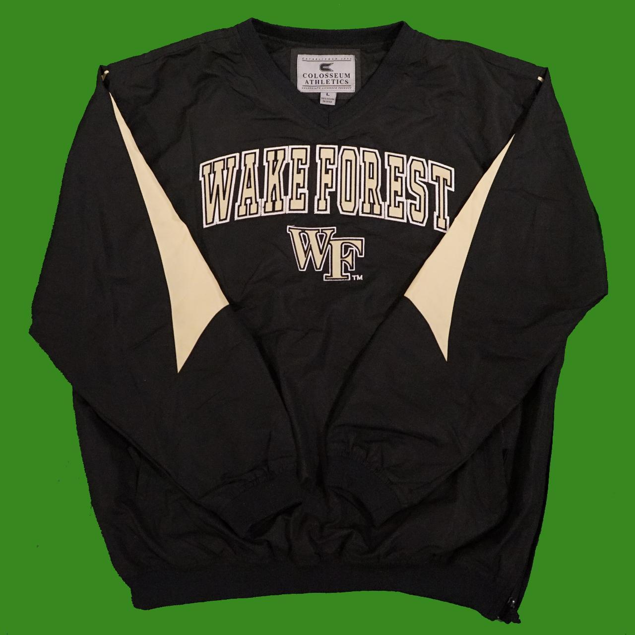 Colosseum Men's Black Coat | Depop