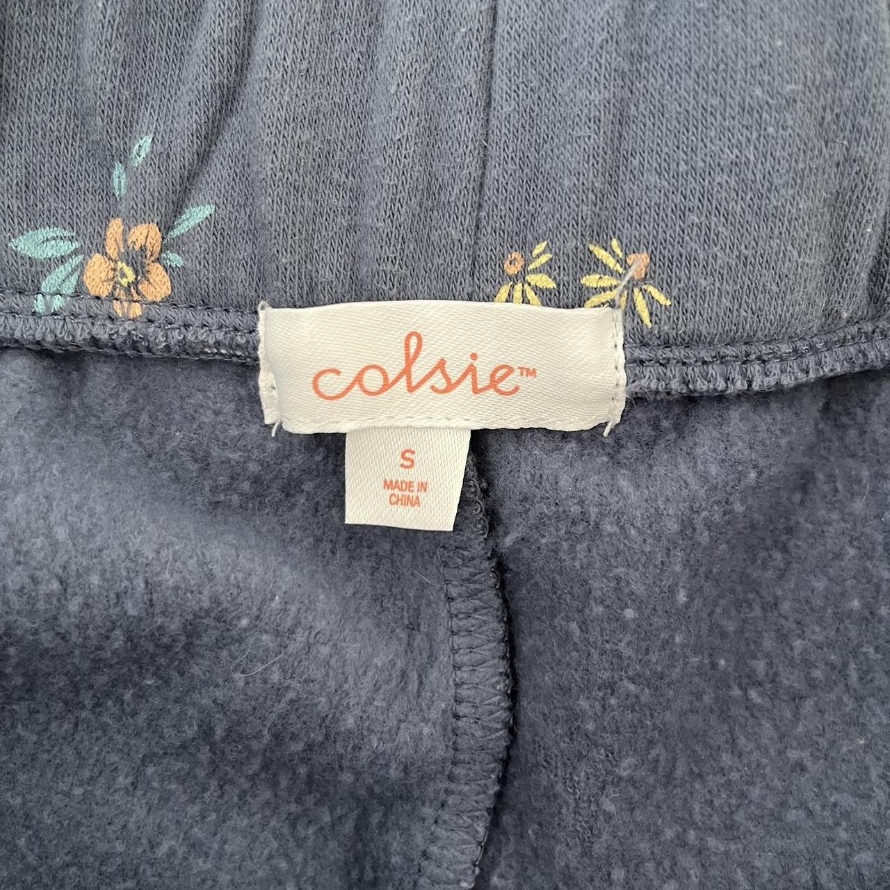 Blue floral pajama shorts - Colsie brand from... - Depop