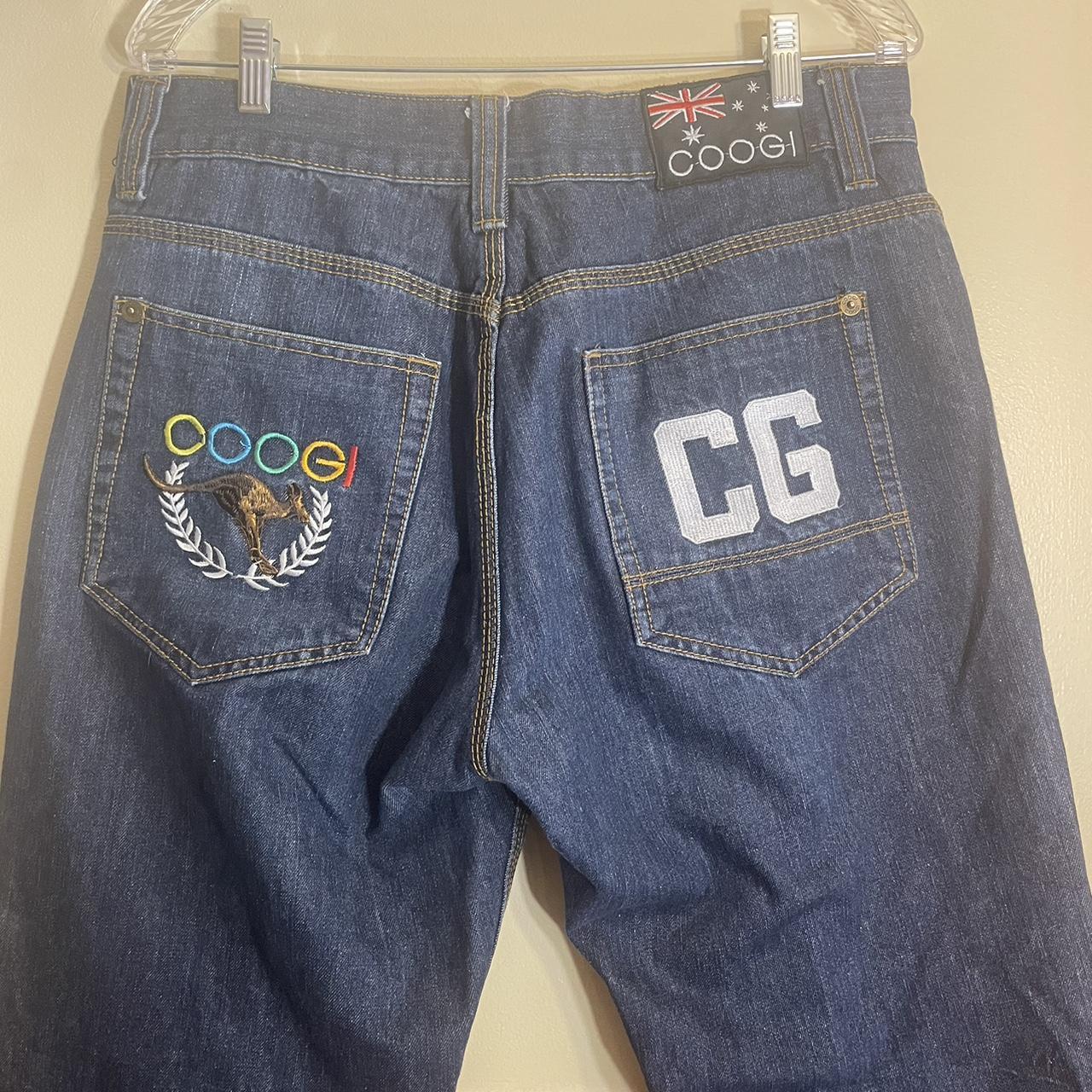 Coogi jeans with super cool embroidery 🦘 W36 L34 - Depop
