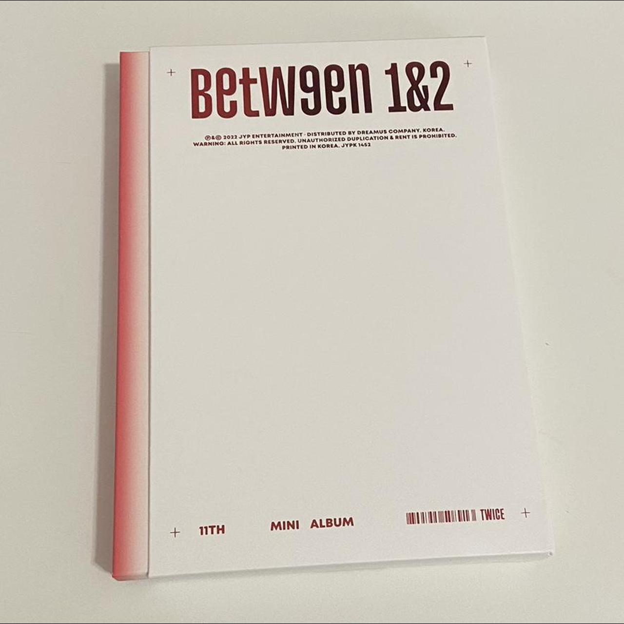 twice between 1&2 album -no pcs -inclusions shown... - Depop