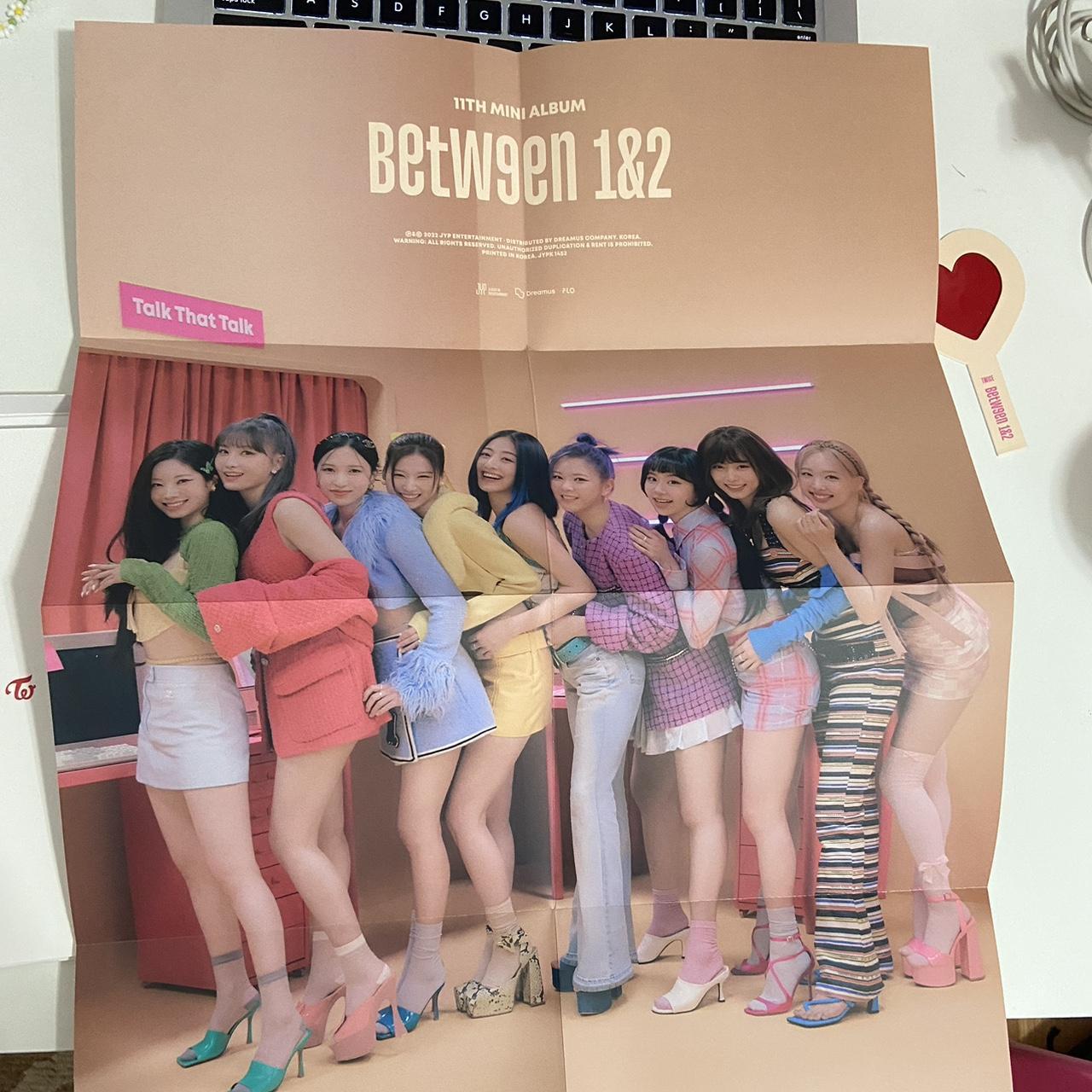 twice between 1&2 album -no pcs -inclusions shown... - Depop