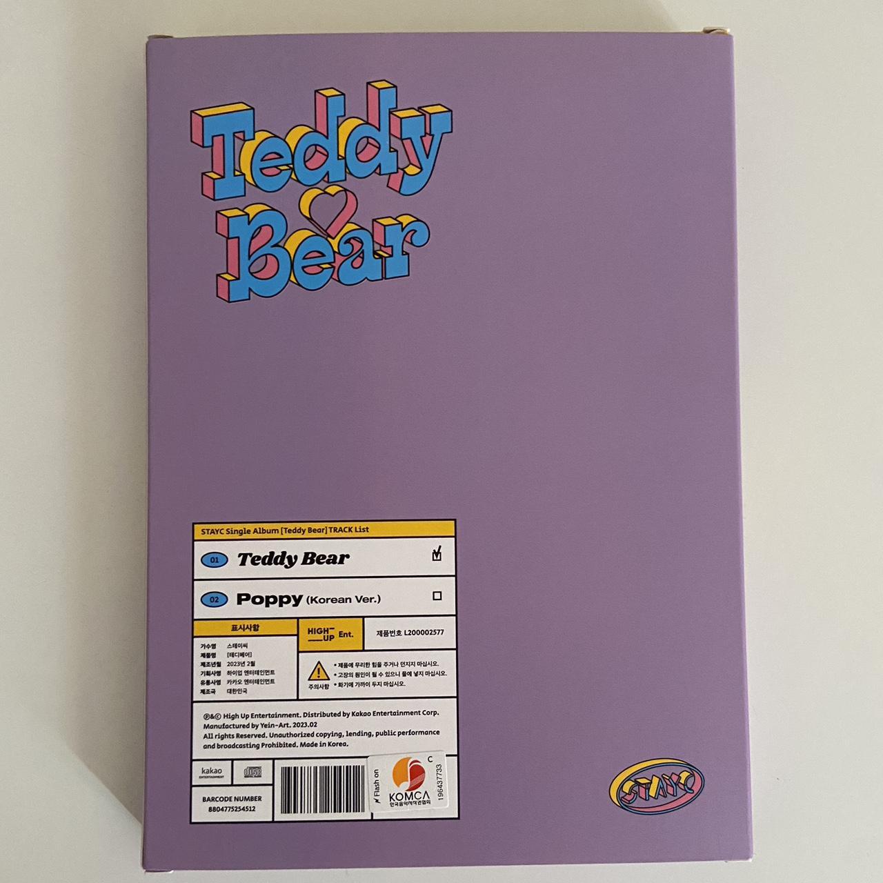 stayc teddy bear album, photocard not included... - Depop