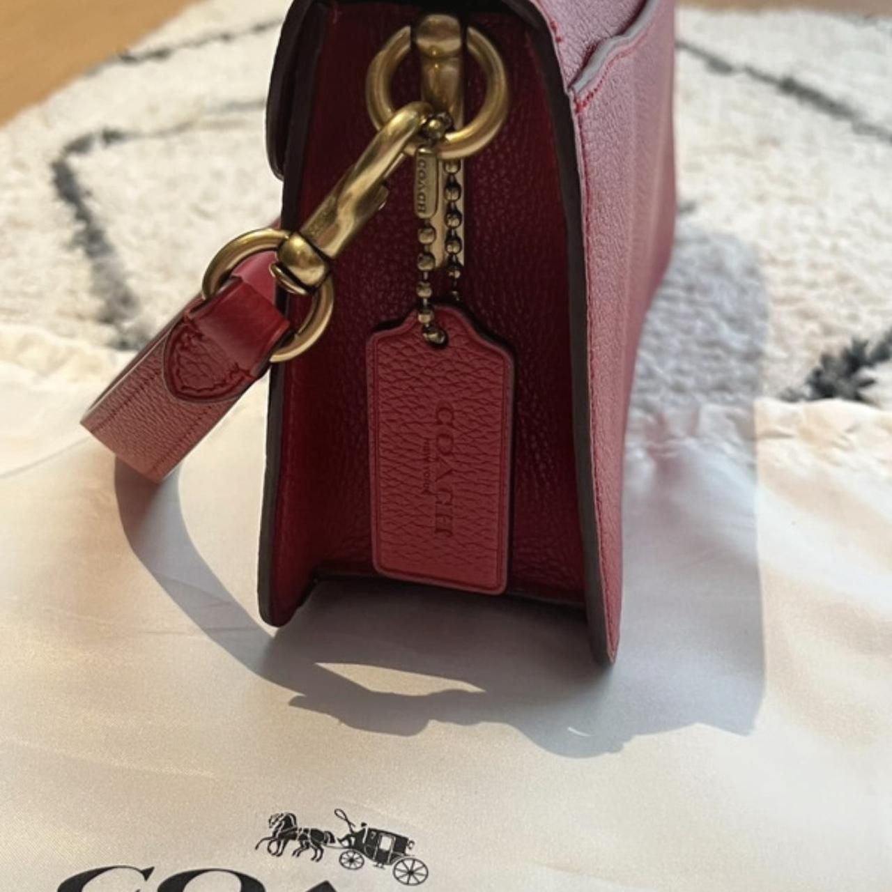 Coach Tabby 26 Shoulder Bag - Apple Red Never... - Depop