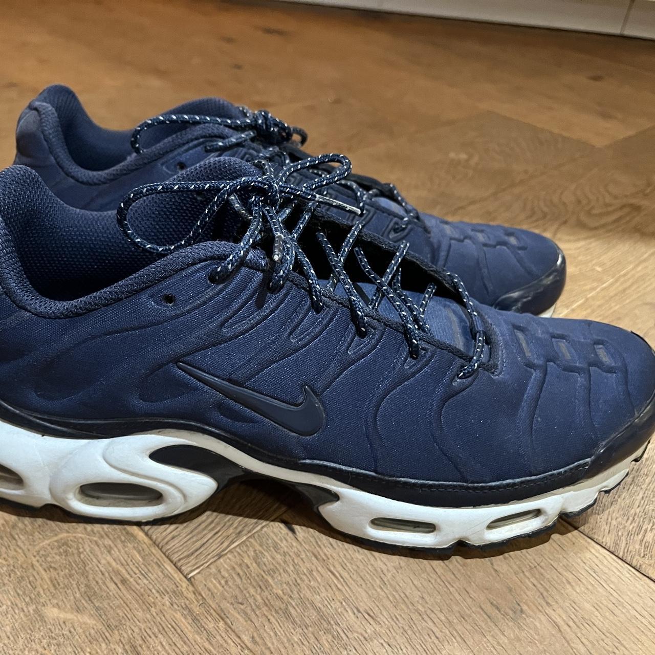 Navy Nike Air Max Plus TN trainers #sneakers - Depop