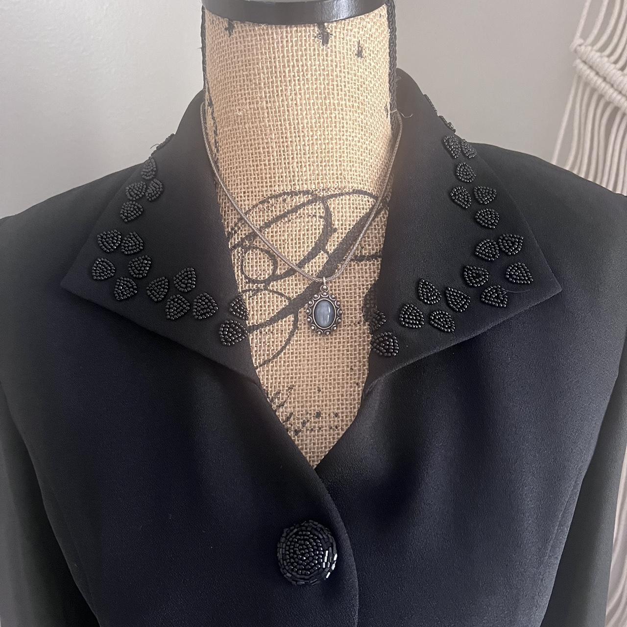 🌺 Stunning Black Suit Dress by Donna Ricci. It is... - Depop