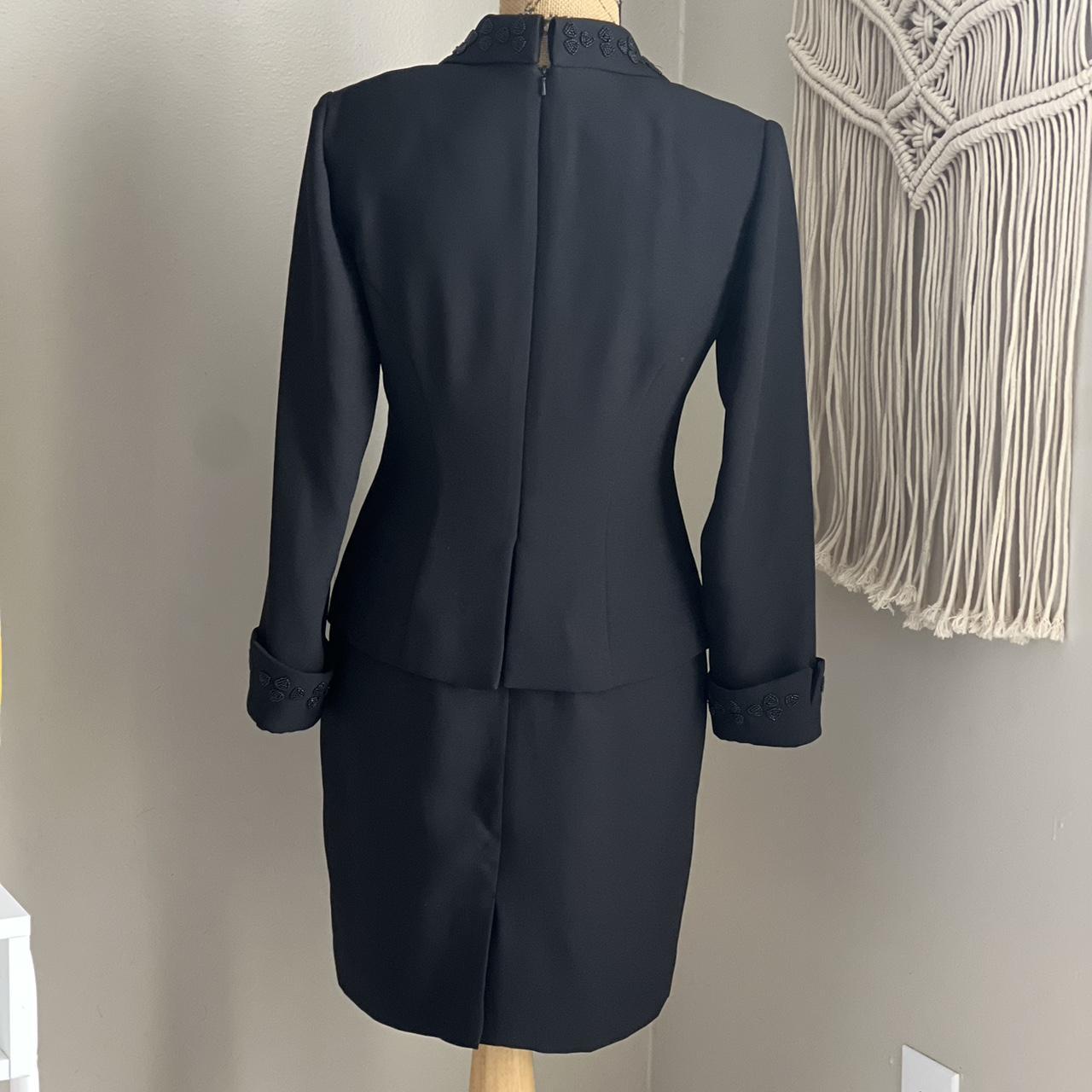 🌺 Stunning Black Suit Dress by Donna Ricci. It is... - Depop