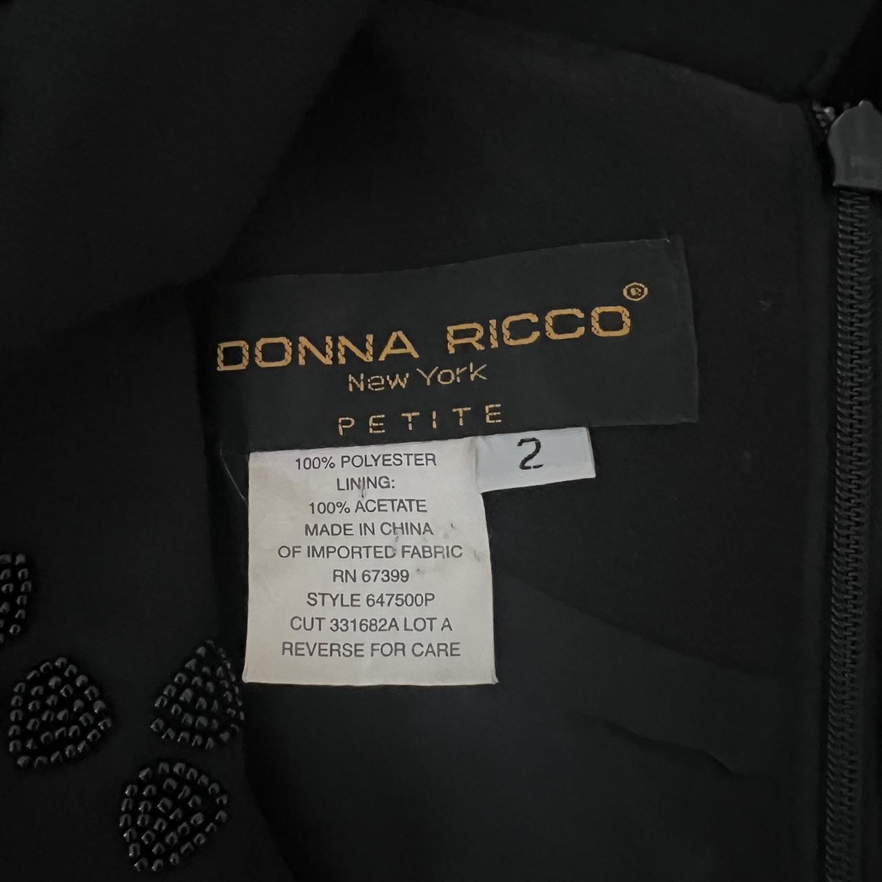 🌺 Stunning Black Suit Dress by Donna Ricci. It is... - Depop