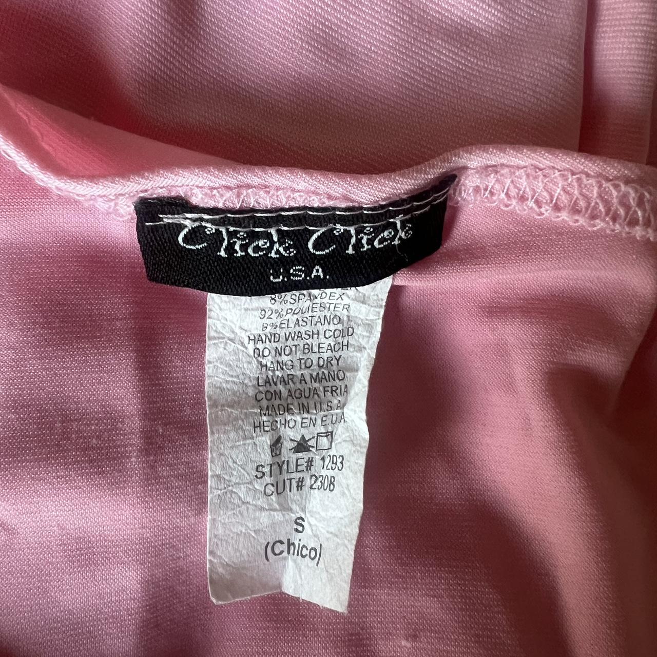 🌺 Vintage Pink Hanker-chief Dress by Chick Chick. So... - Depop