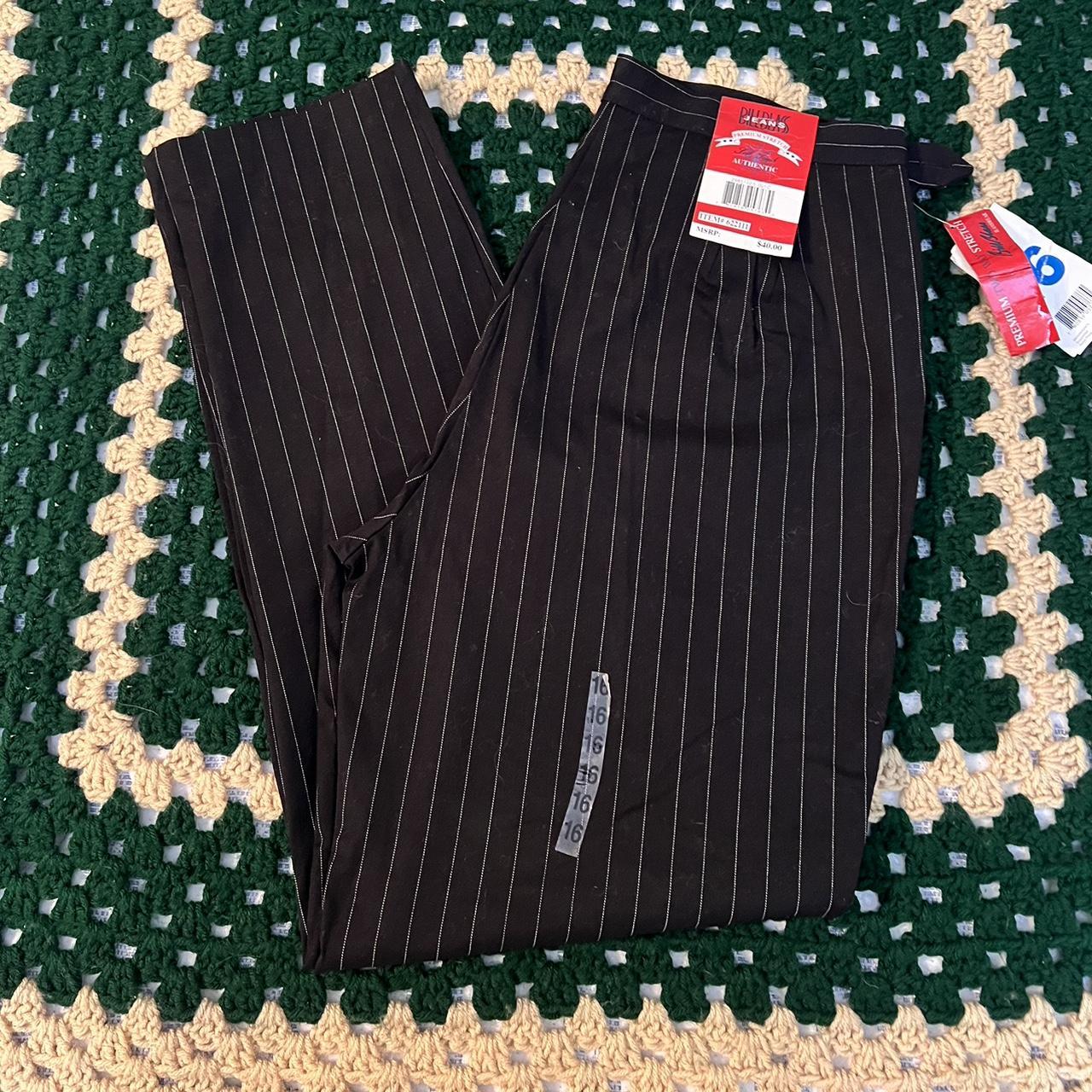 🌺 Vintage striped Slacks by Bill Blass. They are a... - Depop