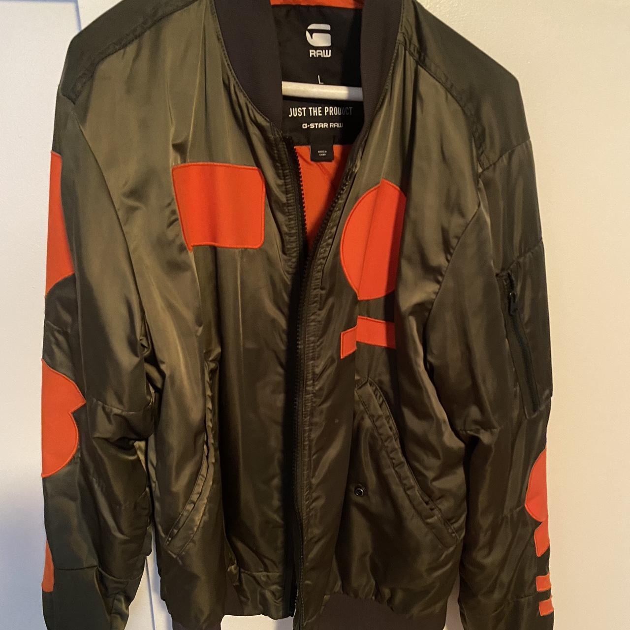 Large G-Star Bomber Jacket - Depop