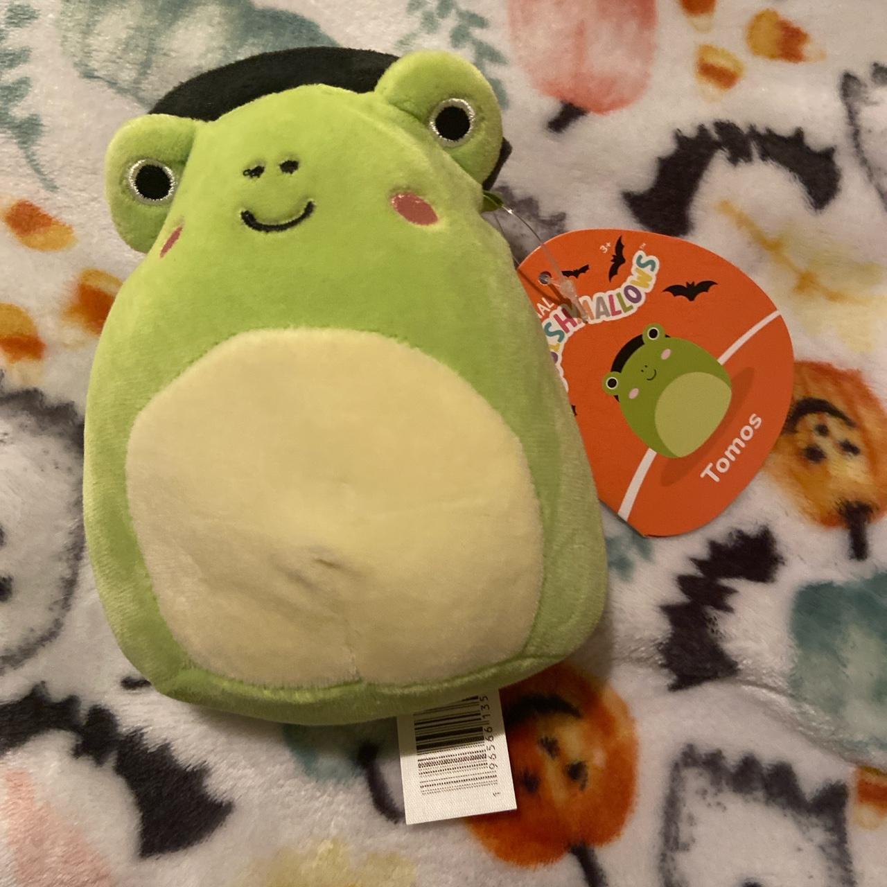 BNWT Squishmallows tomos the frog Halloween frog... - Depop