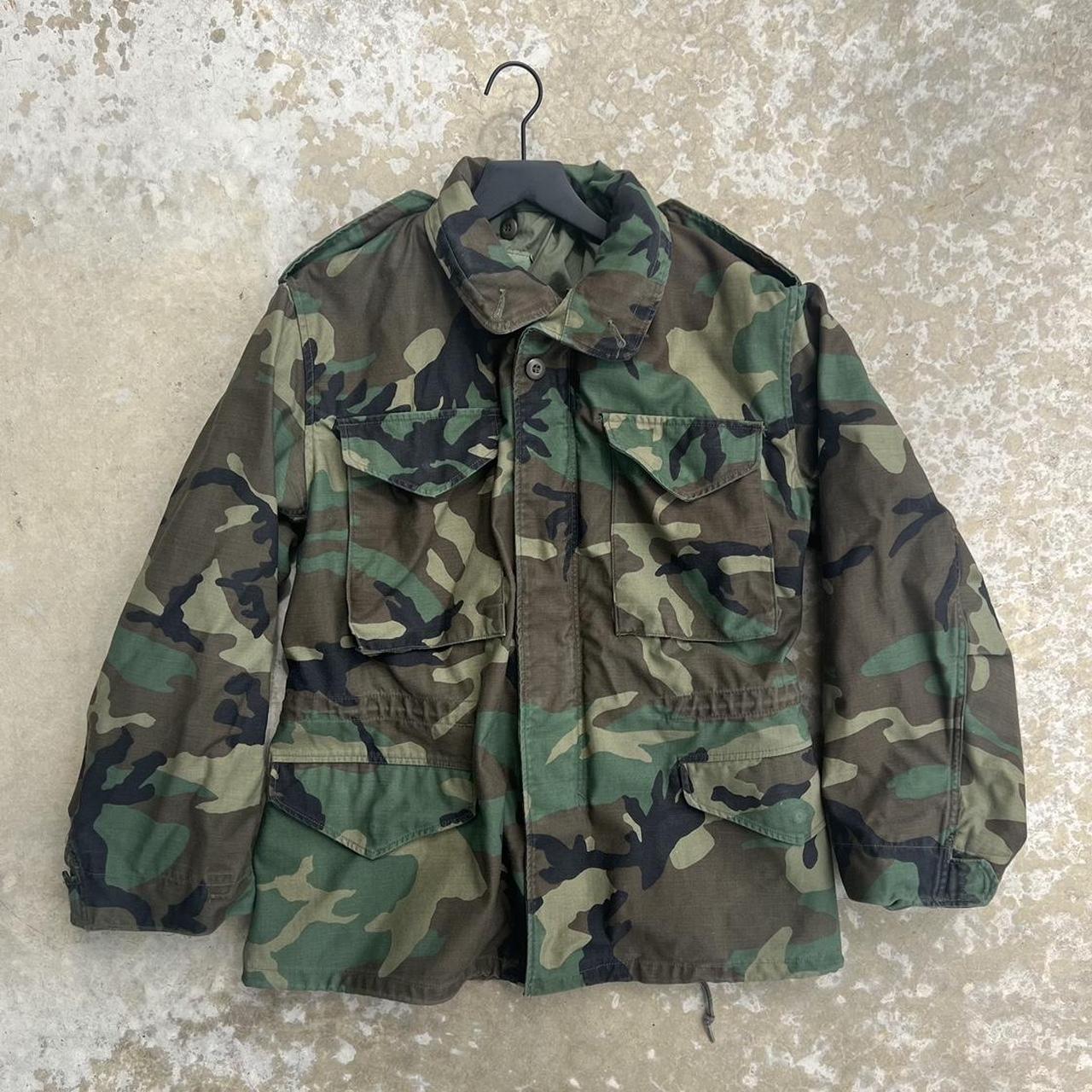 VINTAGE M65 CAMO FIELD JACKET Please be advised... - Depop