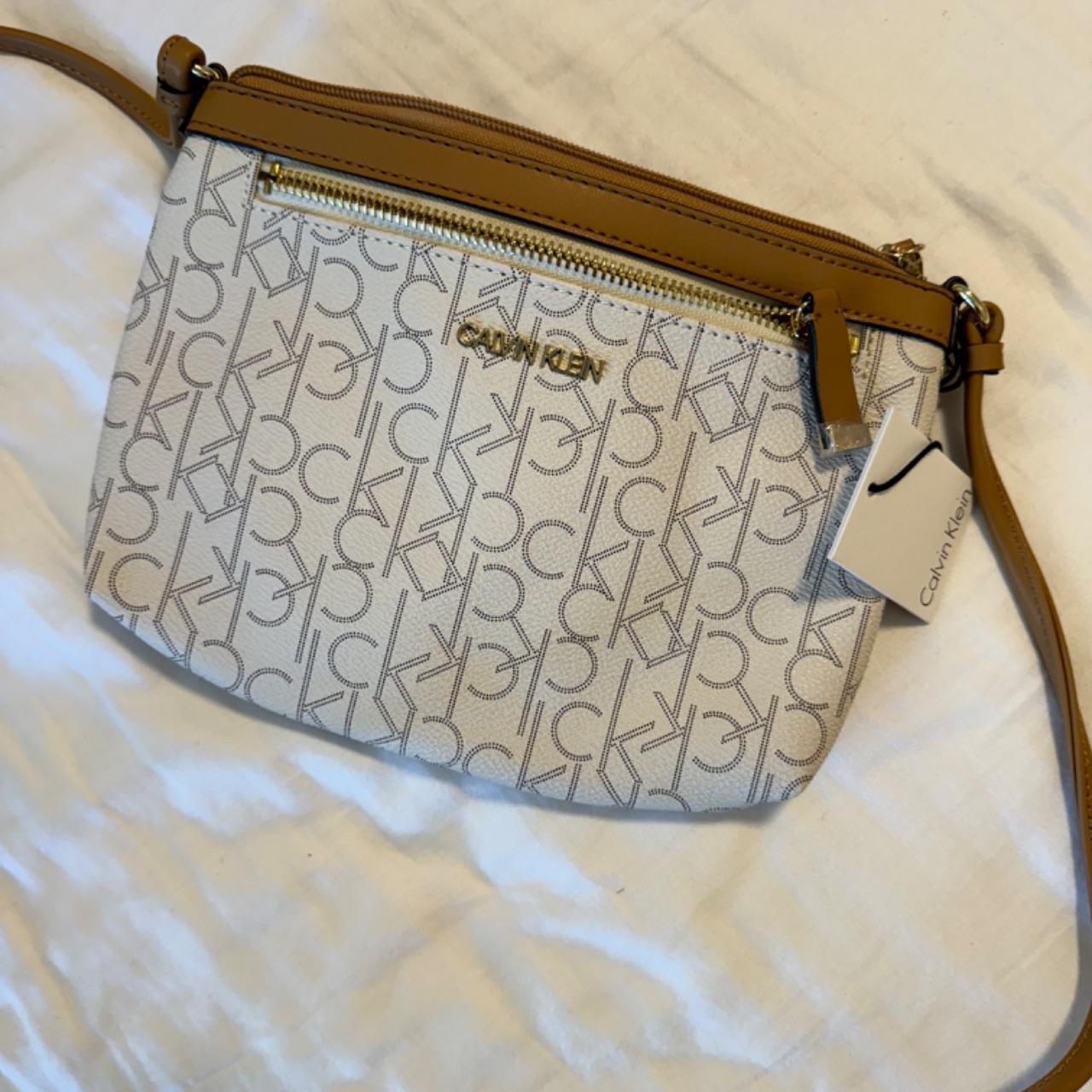 Calvin Klein monogram cross body bag