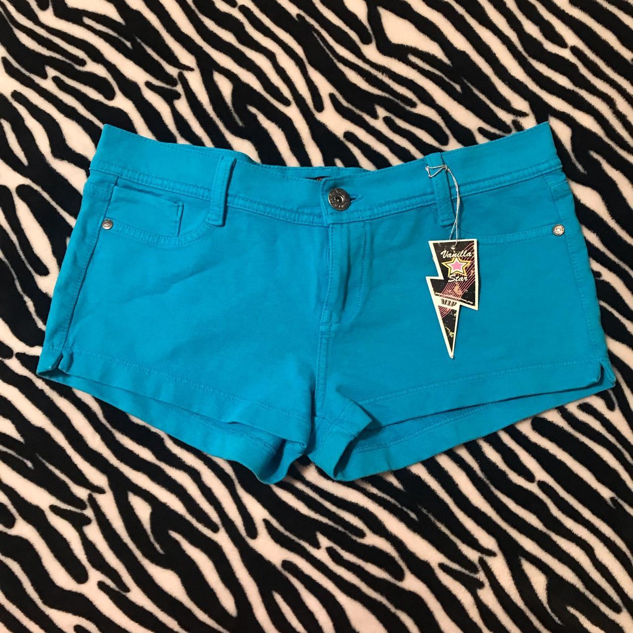 Vanilla Star Women's Blue Shorts | Depop