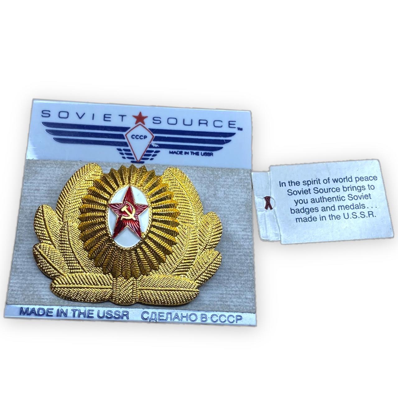 Vintage CCCP Communist Pin Hammer and Sickle from... - Depop