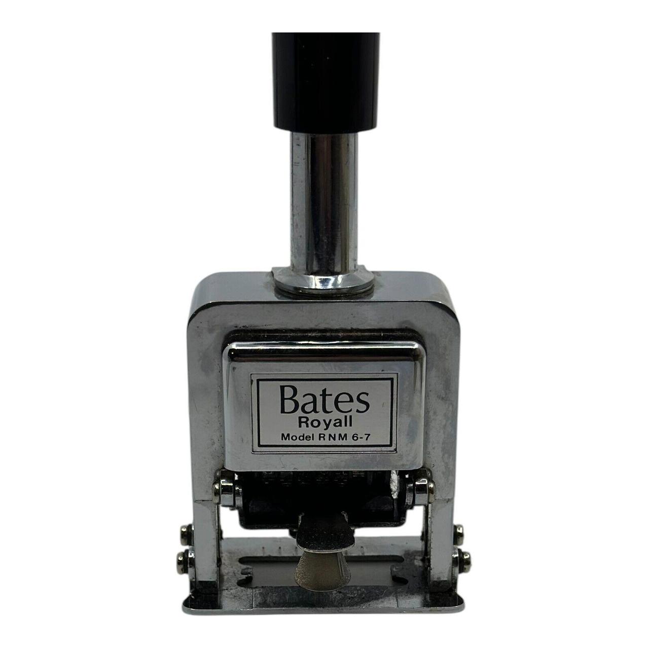 Vintage Royall Bates Automatic Numbering Machine... | Depop