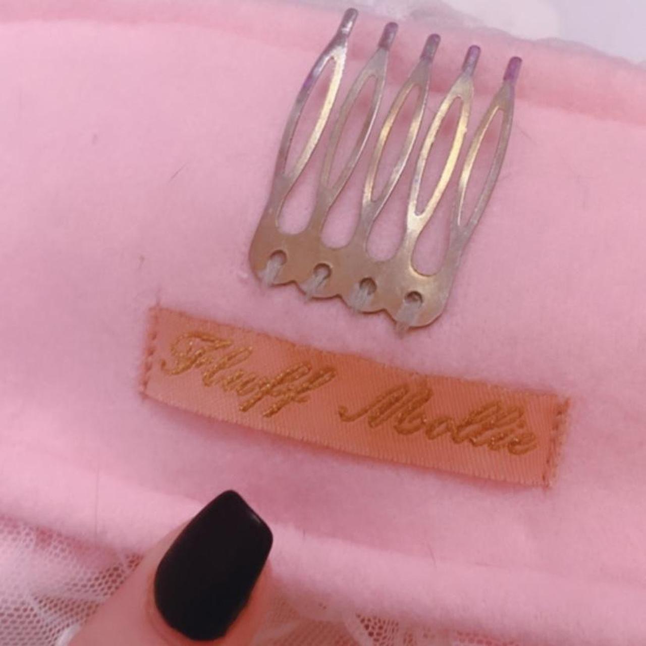 lolita bunny rabbit ribbon headdress / headpiece... - Depop