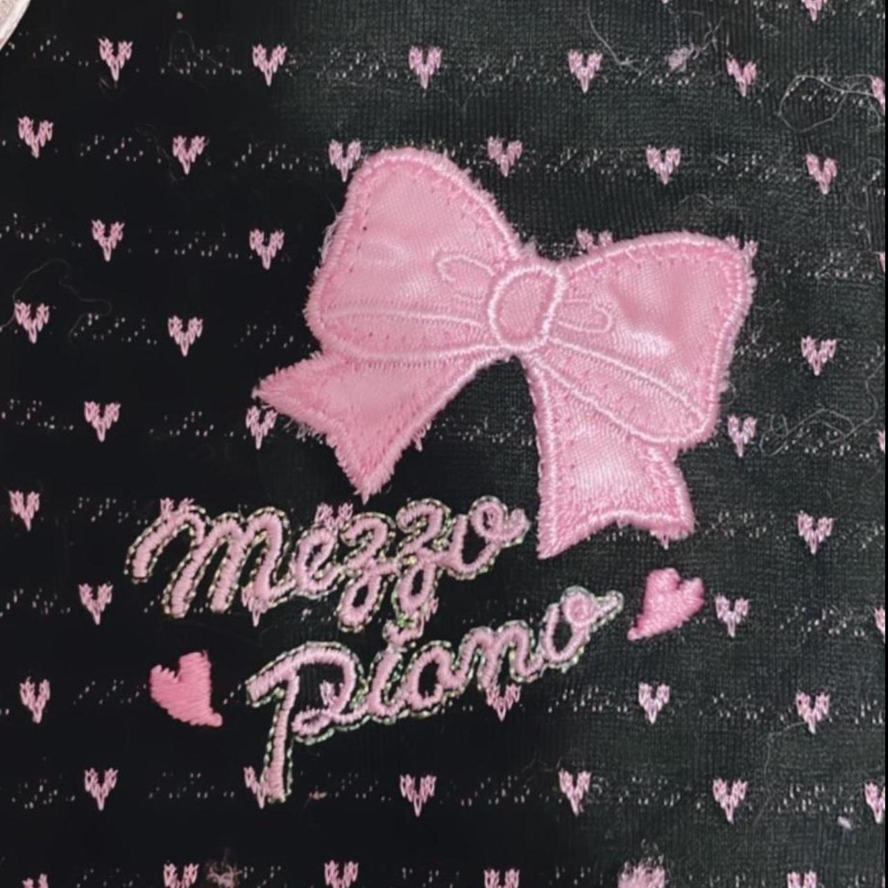 Mezzo piano cropped short sleeve jacket 🎀🎹 adorable... - Depop