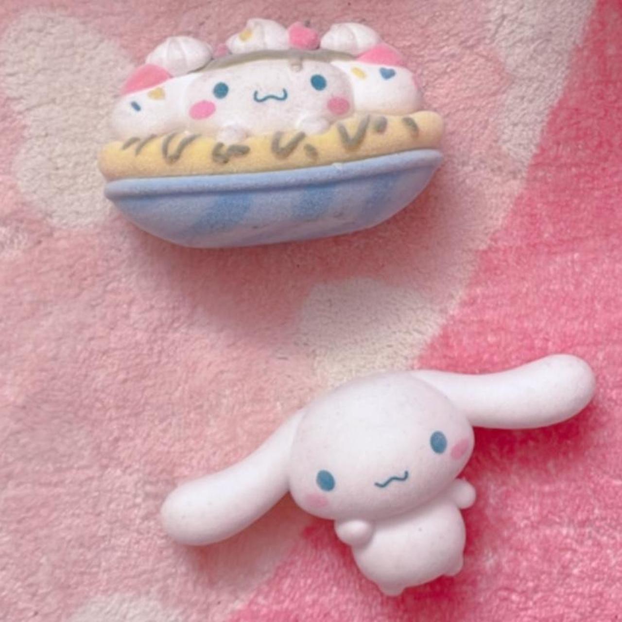 cinnamoroll plush & figure bundle 🤍 the figures may... - Depop