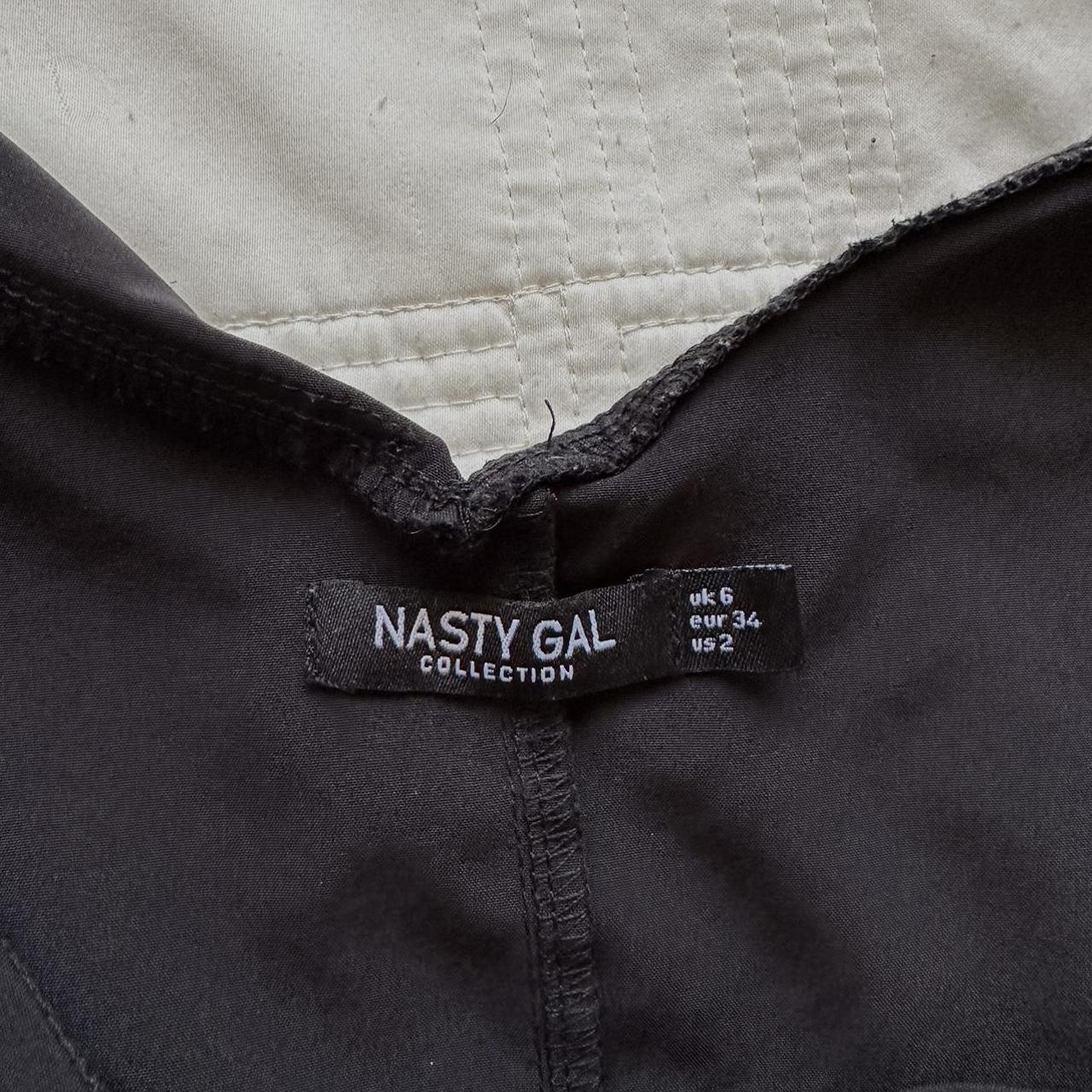 Nasty Gal off the shoulder crop Clasps in the front... - Depop