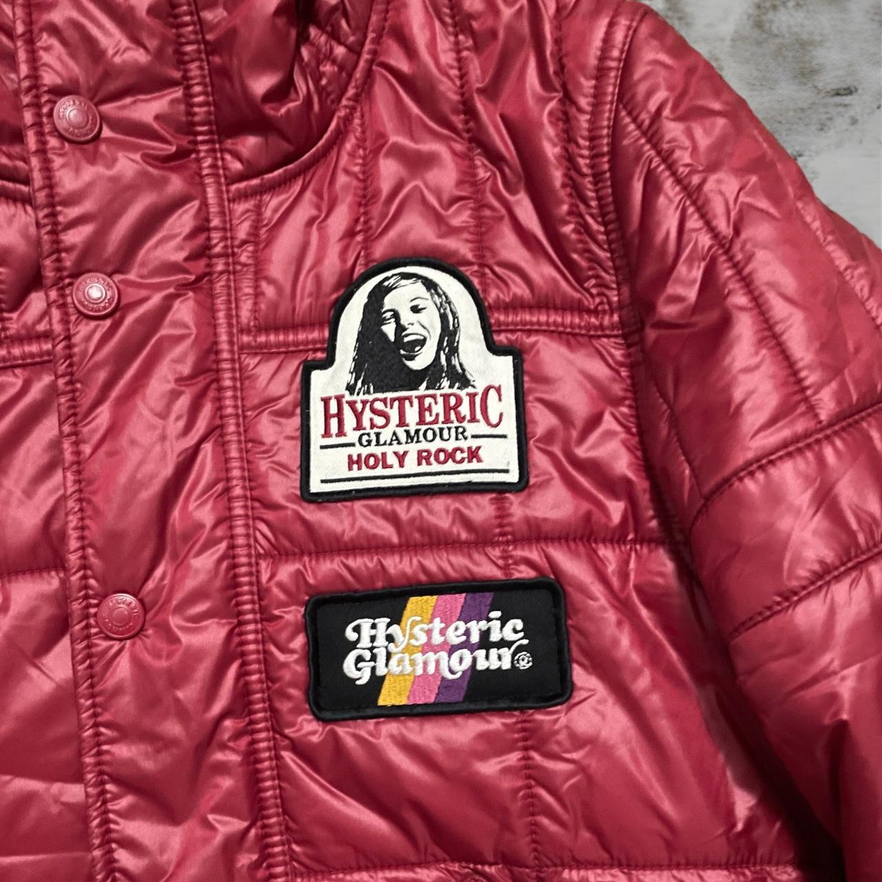 Hysteric Glamour Red Primaloft Puffer Jacket Marked... - Depop