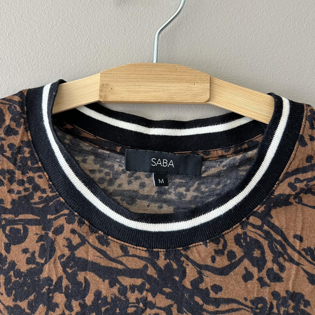 Saba Leopard Print Top // Size medium - Depop