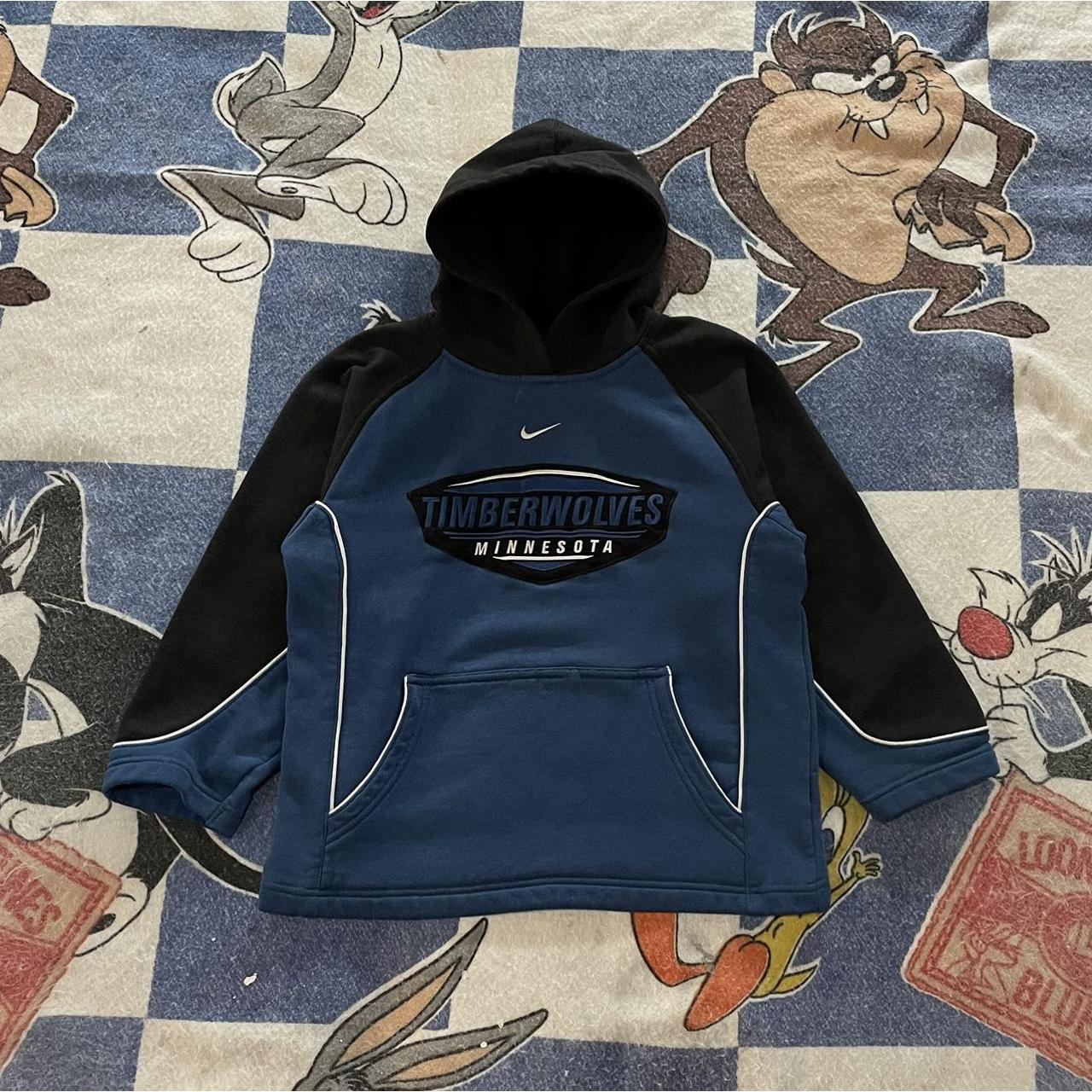 Vintage Minnesota timberwolves Nike center swoosh... - Depop