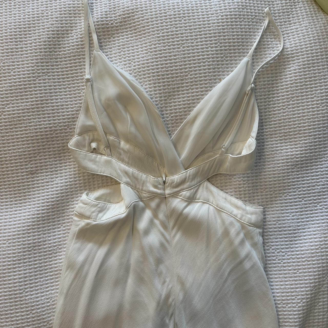 Glassons long white cross over dress - Last pic is... - Depop