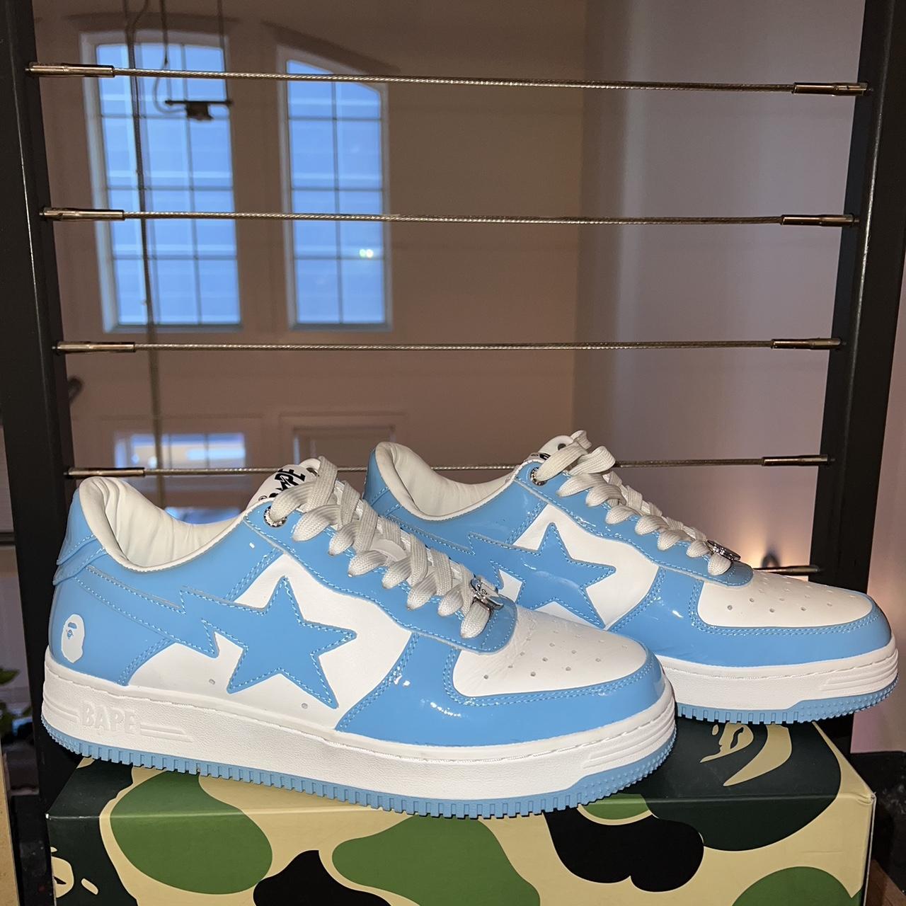 BLUE bapesta - Depop