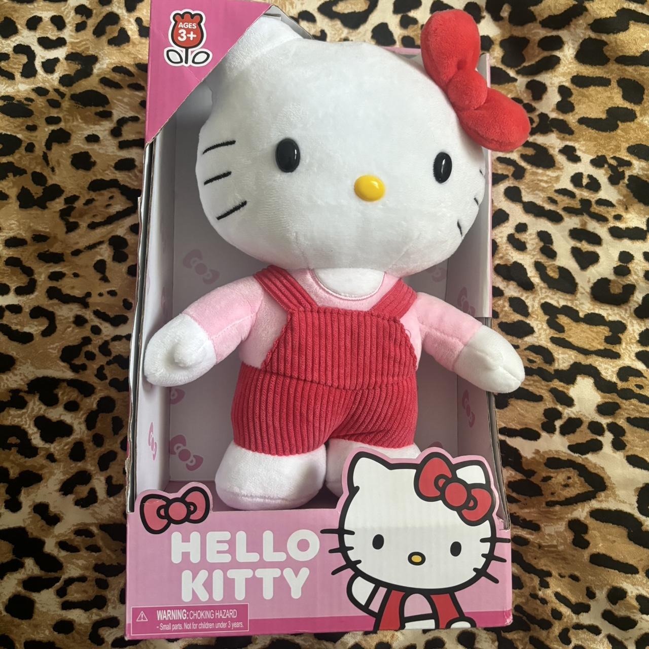 Super cute Hello kitty plush in box!! 🥹🎀 - Brand new... | Depop