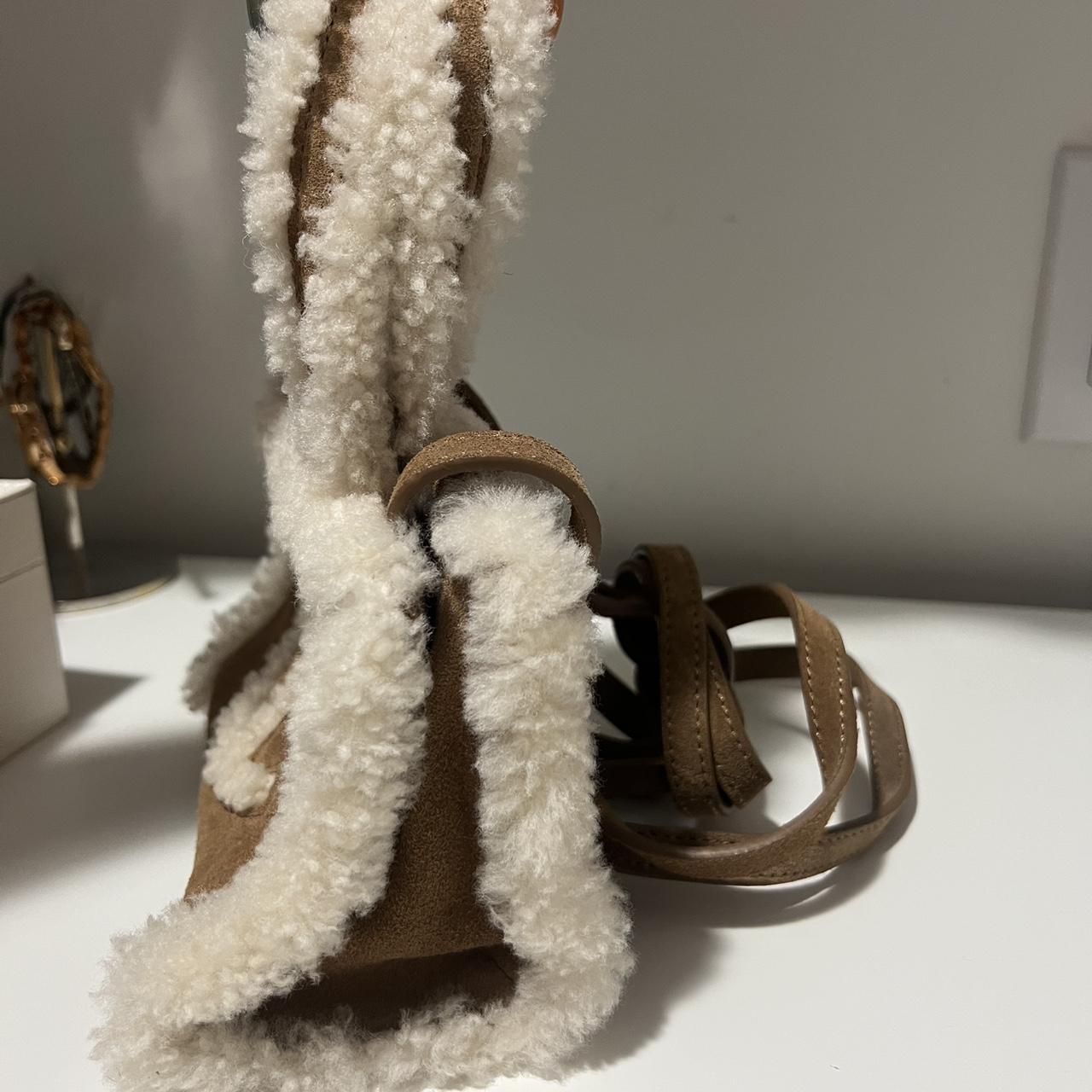 Telfar x Ugg small chestnut mini bag This... | Depop