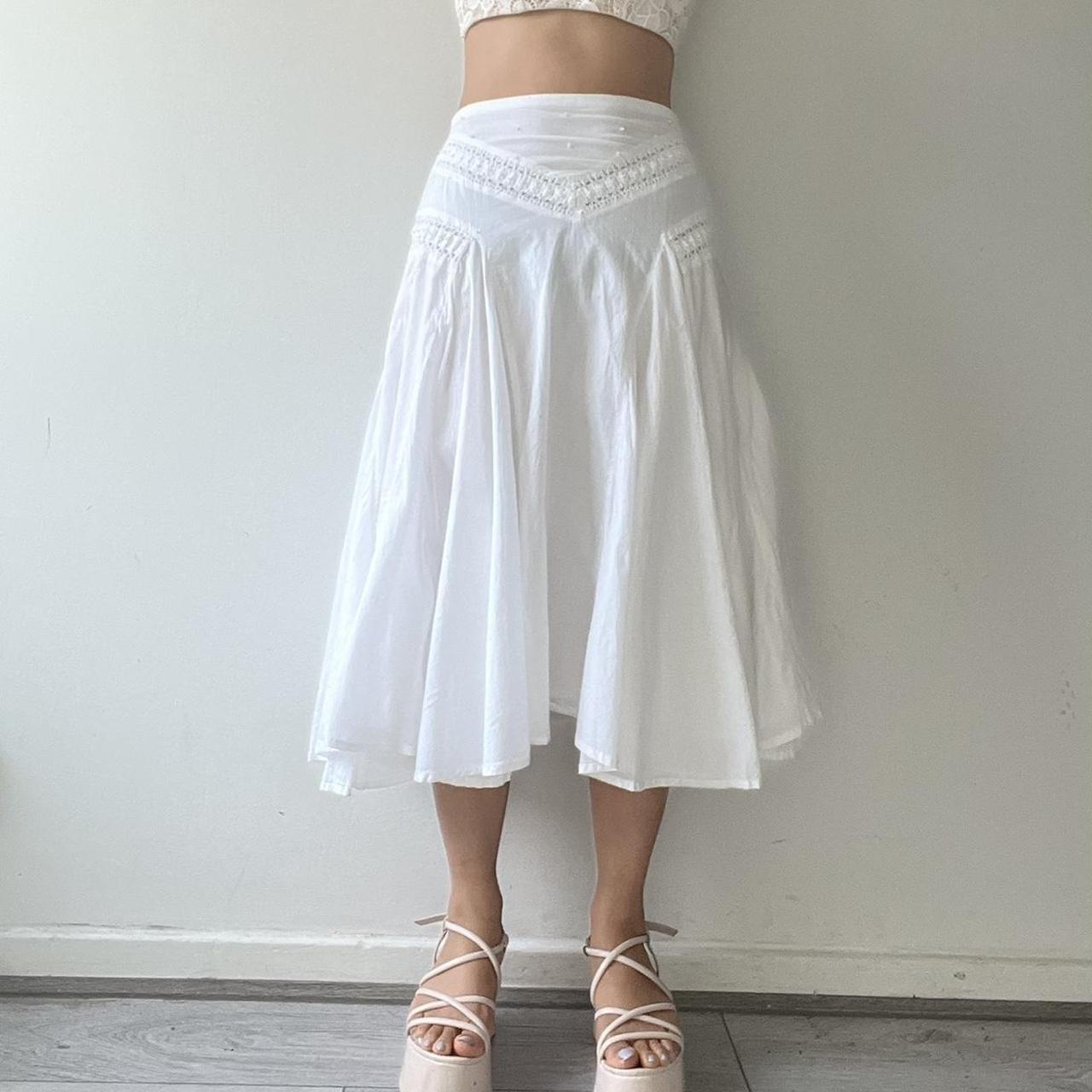 Incredible y2k 2000s asymmetric boho handkerchief... - Depop