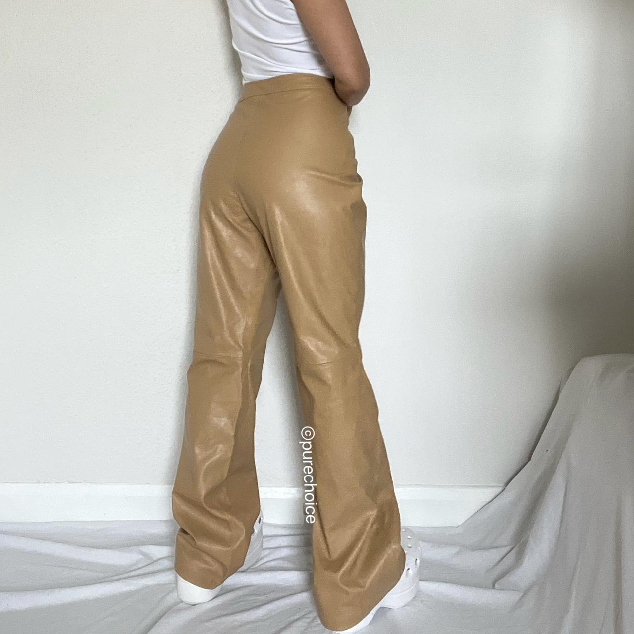 Incredible true y2k 00s caramel high rise bootcut... - Depop