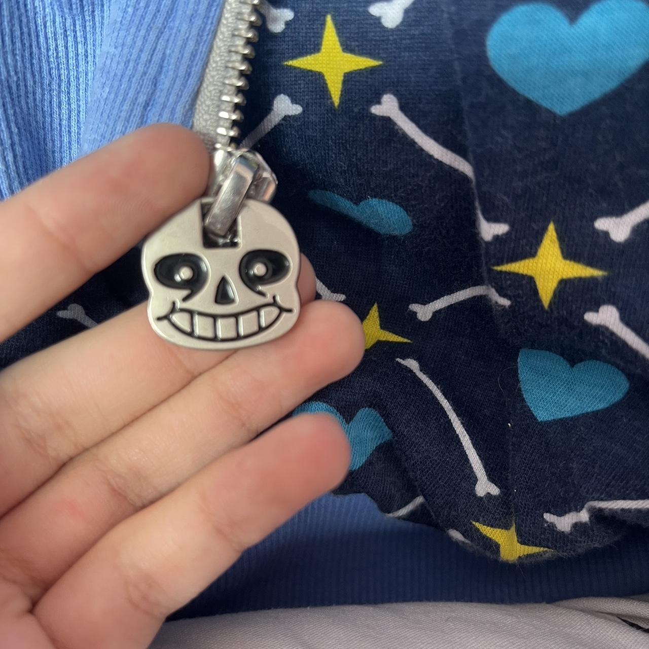official sans jacket medium size #undertale... - Depop