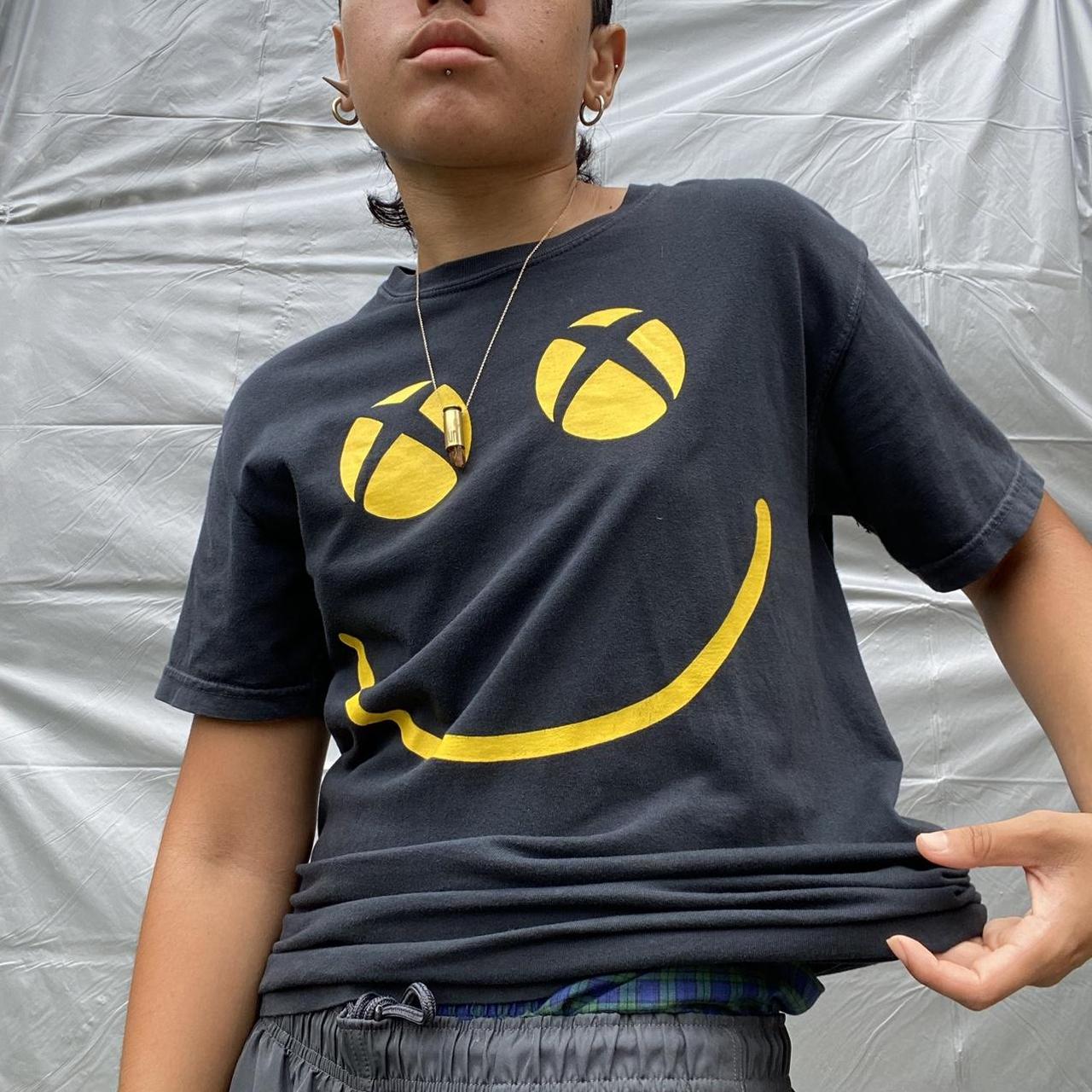Vintage Xbox smiley face t-shirt - Depop