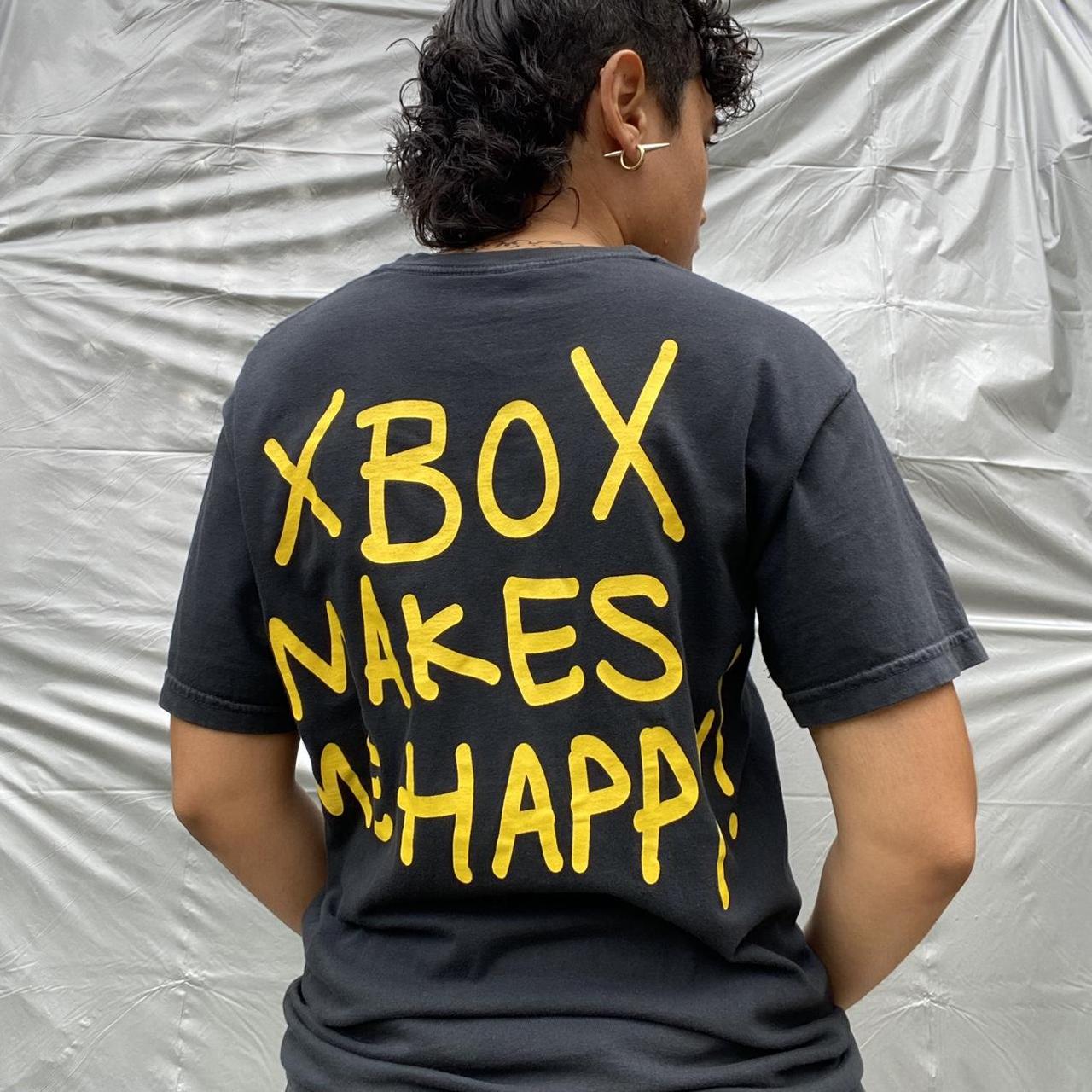 Vintage Xbox smiley face t-shirt - Depop