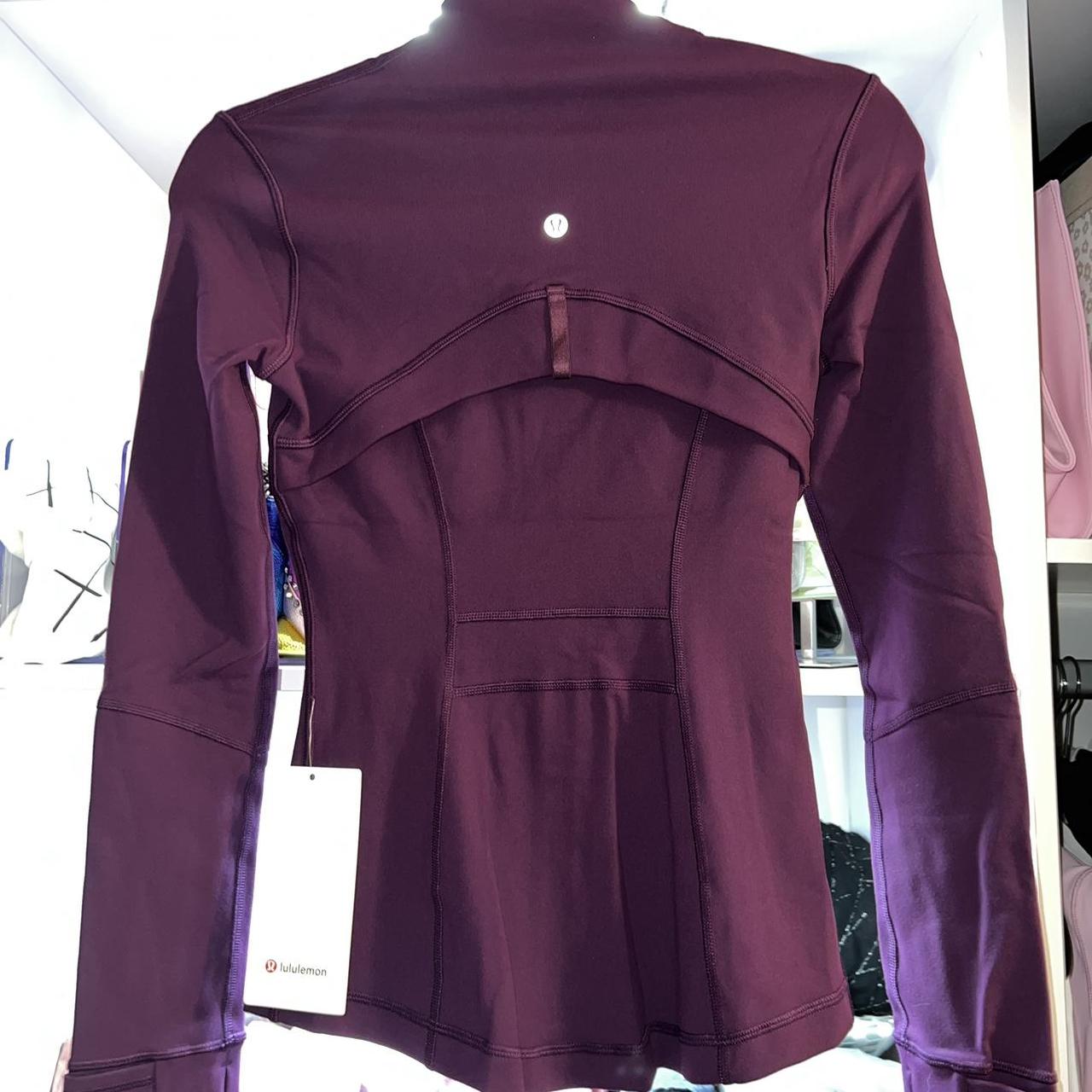 brand new lululemon purple define jacket with tags... - Depop