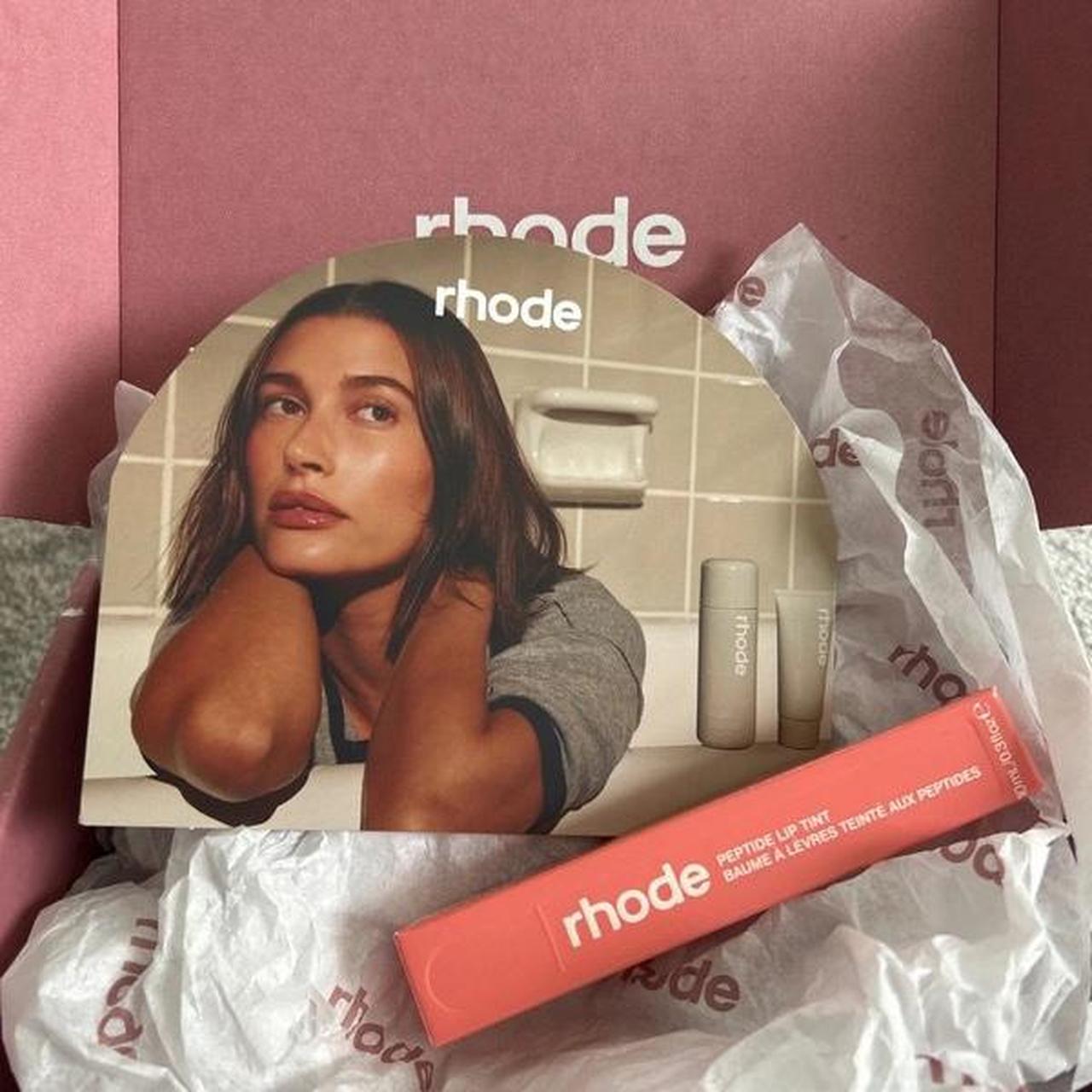 new Rhode lip tint in peach pit 🍑🧡 -+£5 for lip... - Depop