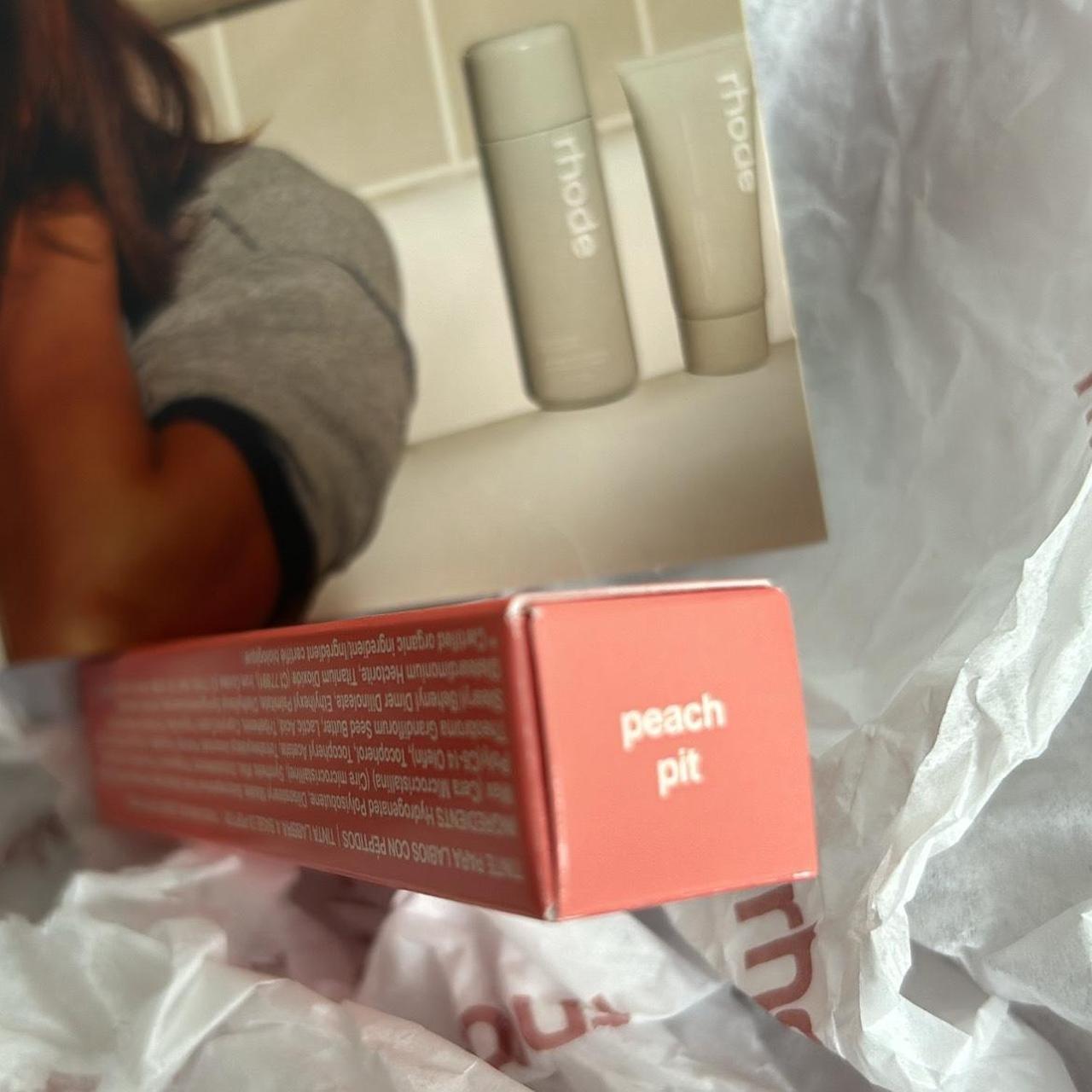 new Rhode lip tint in peach pit 🍑🧡 -+£5 for lip... - Depop