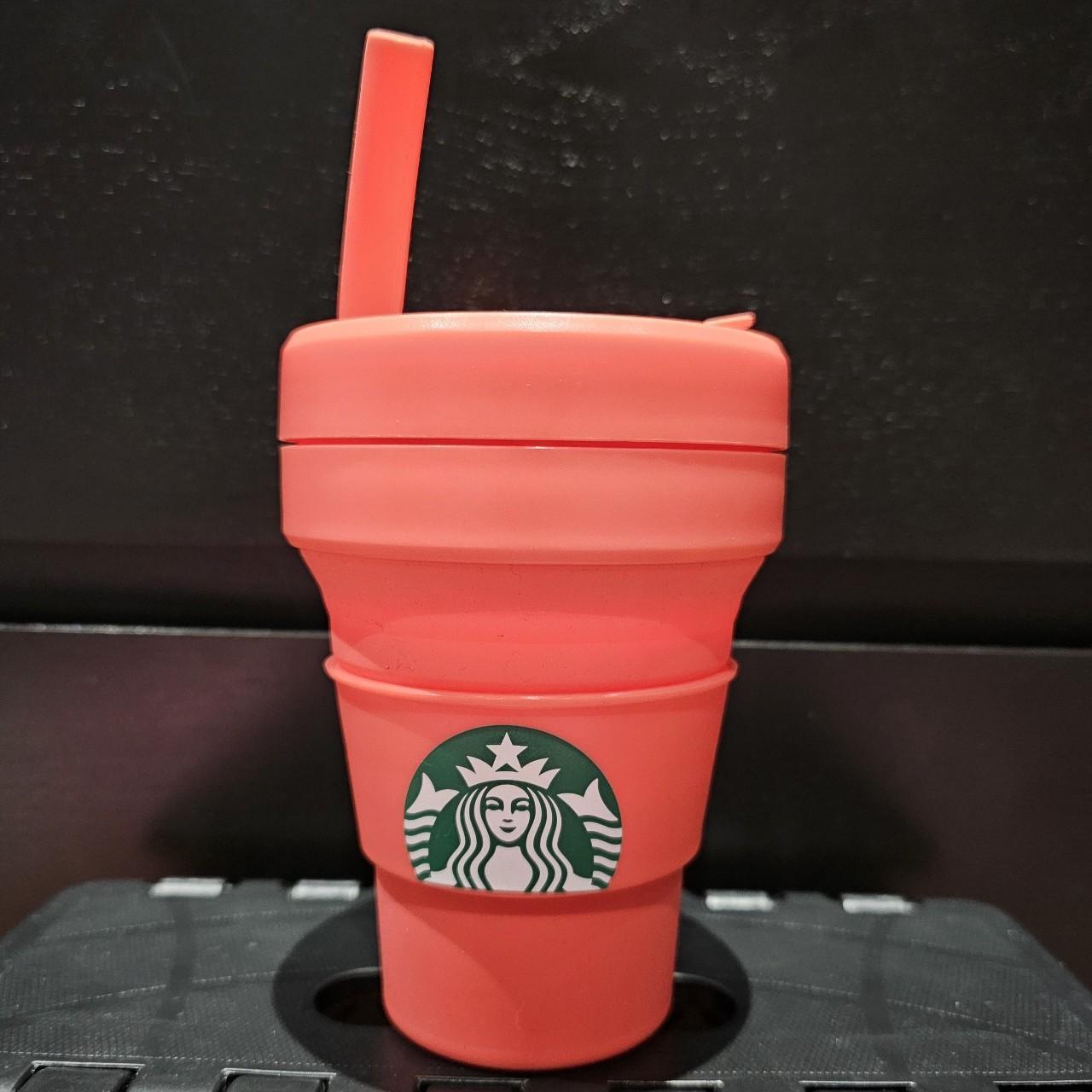 Starbucks Stojo 16oz - comes w/ a straw - great for... - Depop