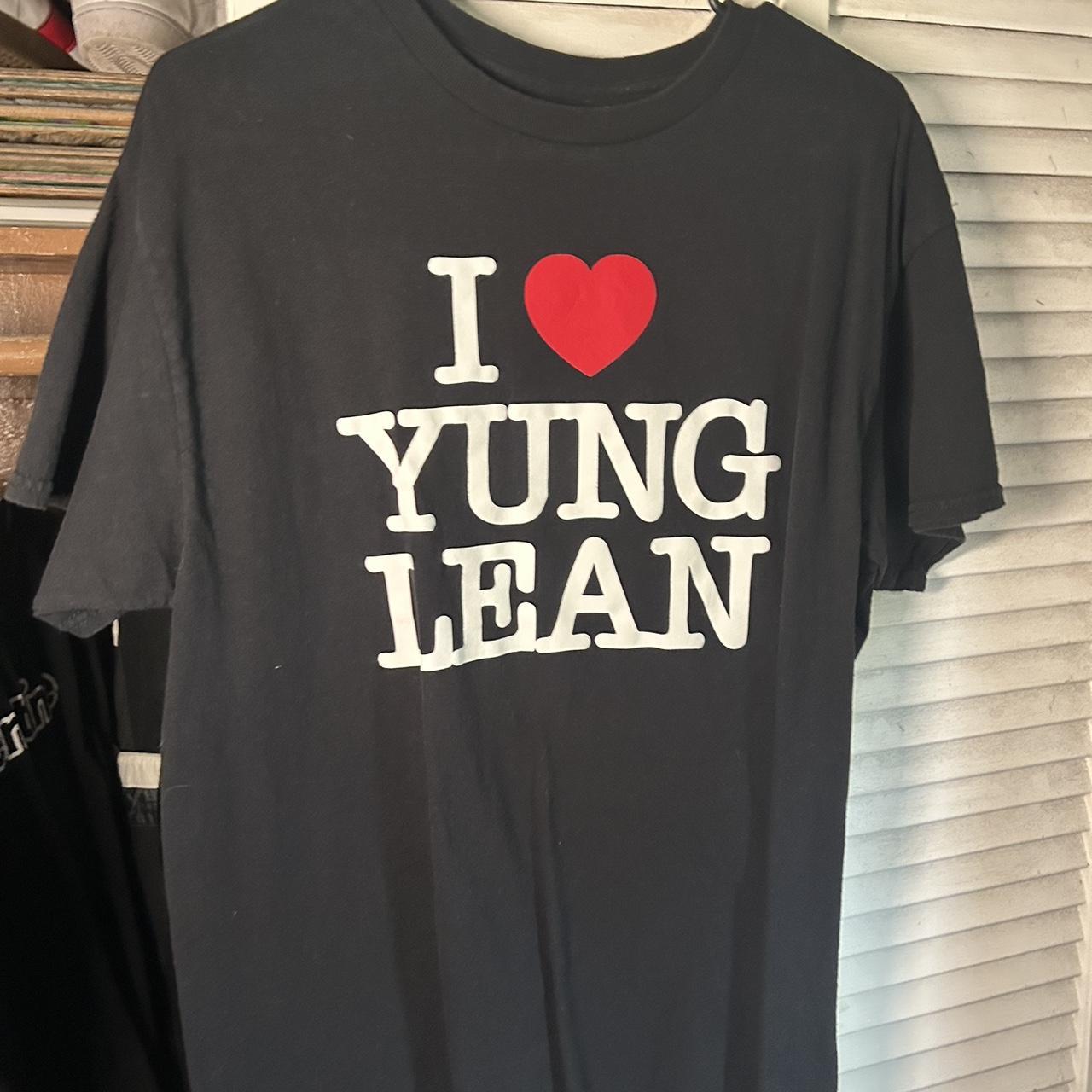 I Love Yung lean tee size M #bladee #yunglean... - Depop