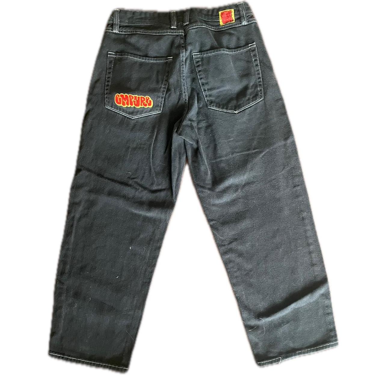 Black baggy EMPYRE jeans size 30X30 #Empyre... - Depop